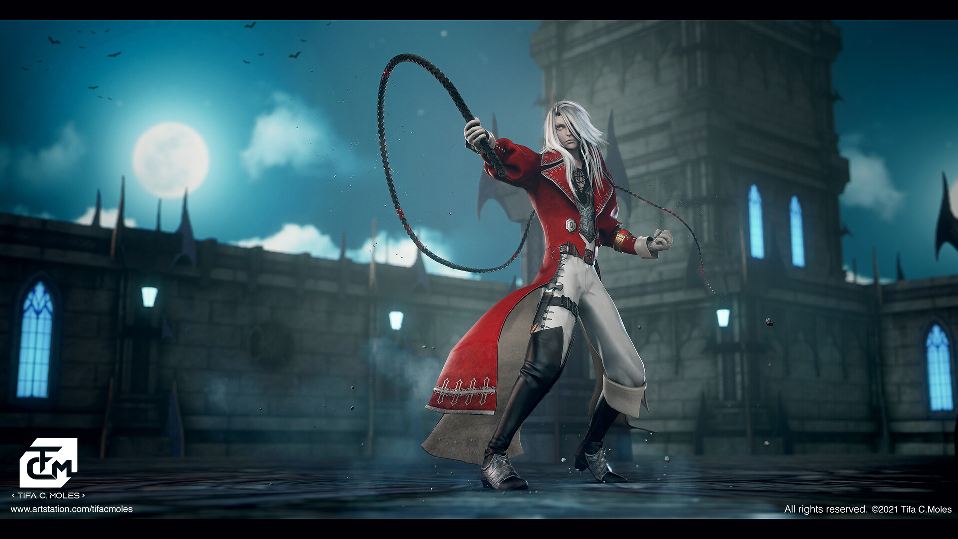 Tifa C. Moles - Juste Belmont - Castlevania: Harmony of Dissonance ...