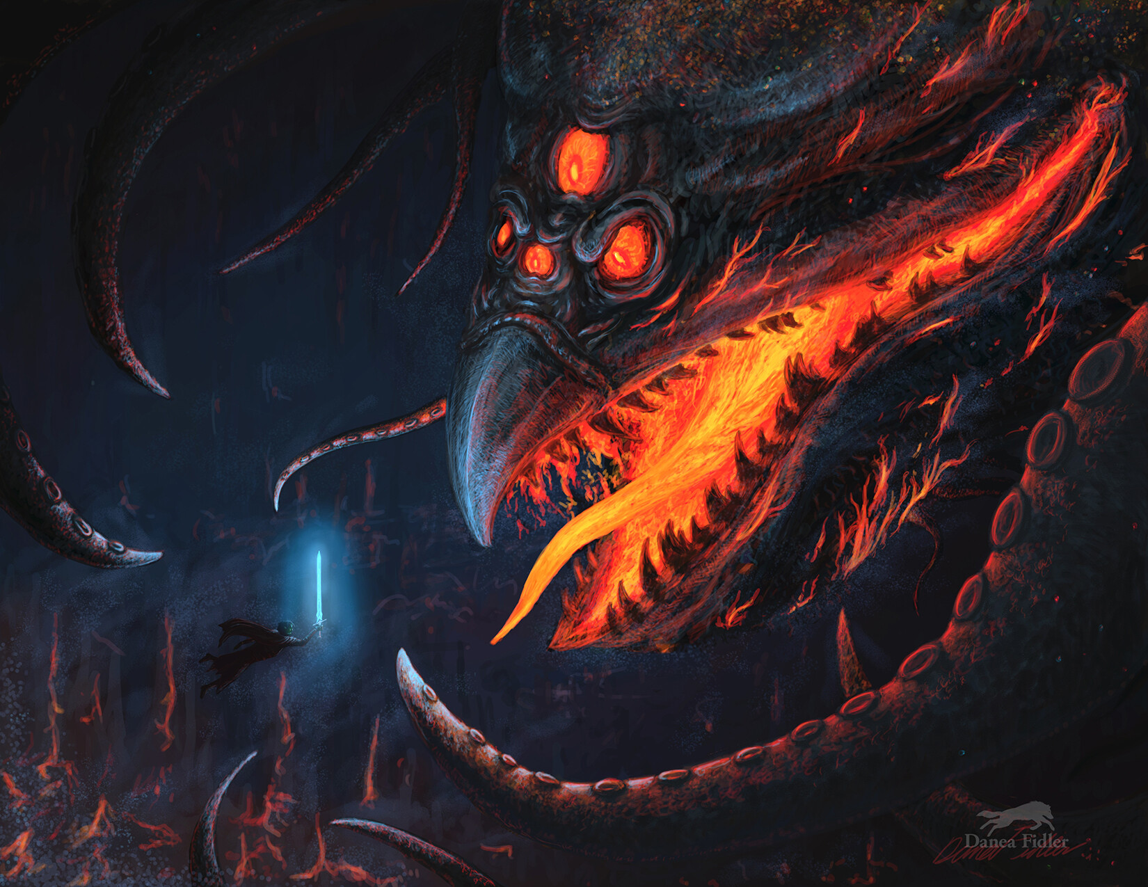 ArtStation - Critical Role Fanart: Vokodo & The Star Razor