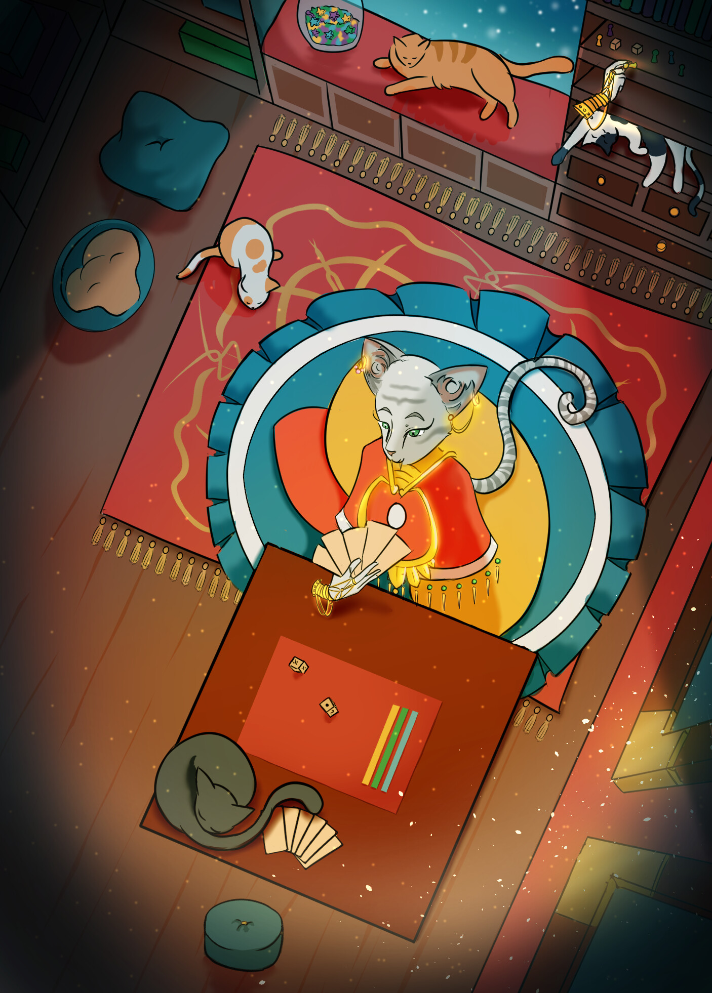 ArtStation - Minx; Cat Deity