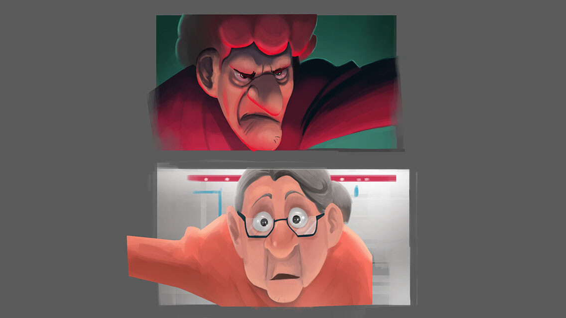 ArtStation - Color Script Sample