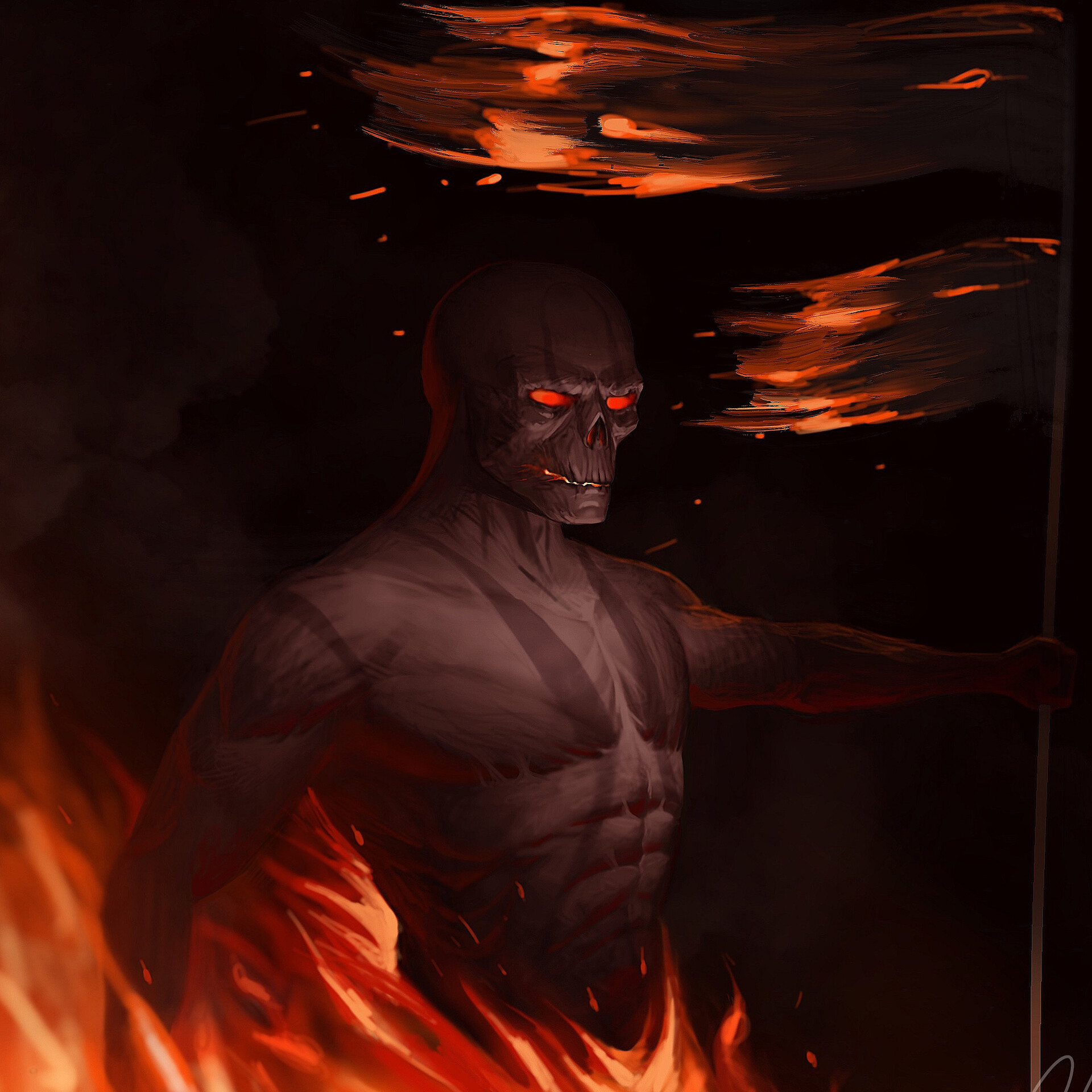 ArtStation - Eternal Flame