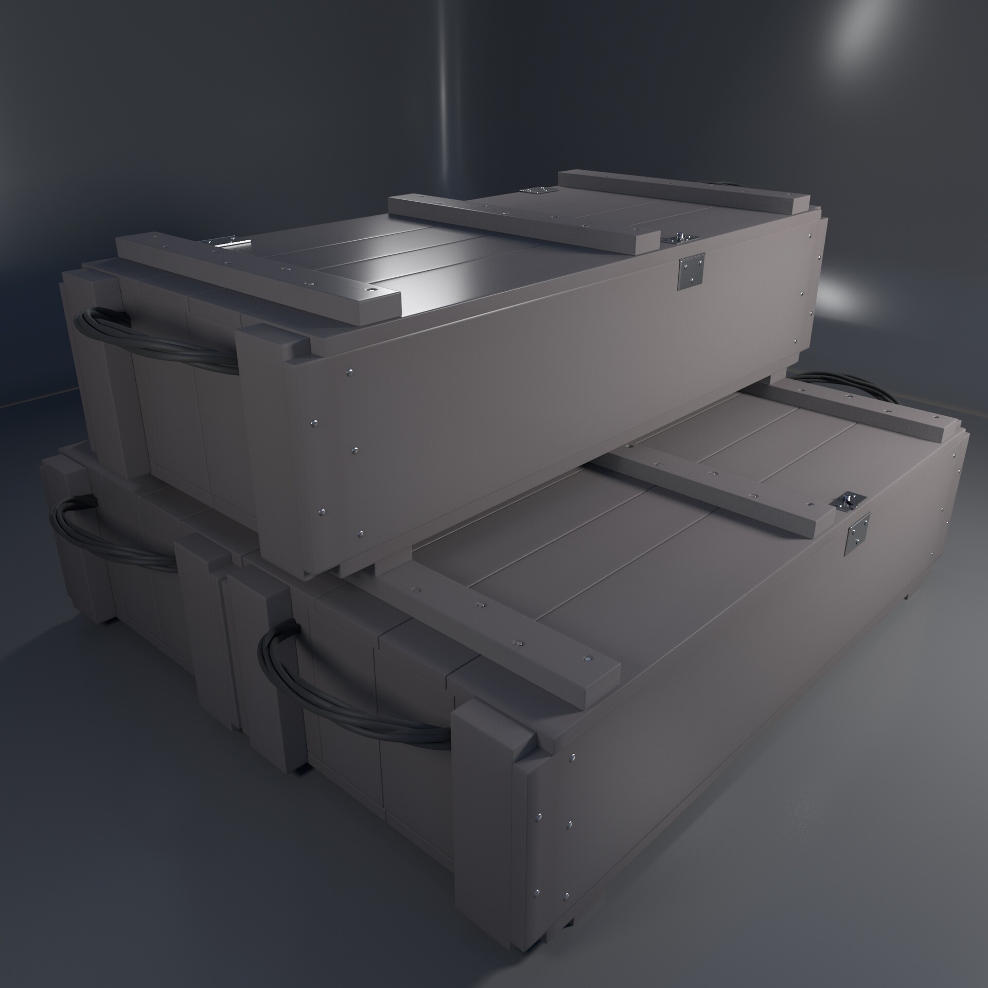 ArtStation - ETSU Crate Project