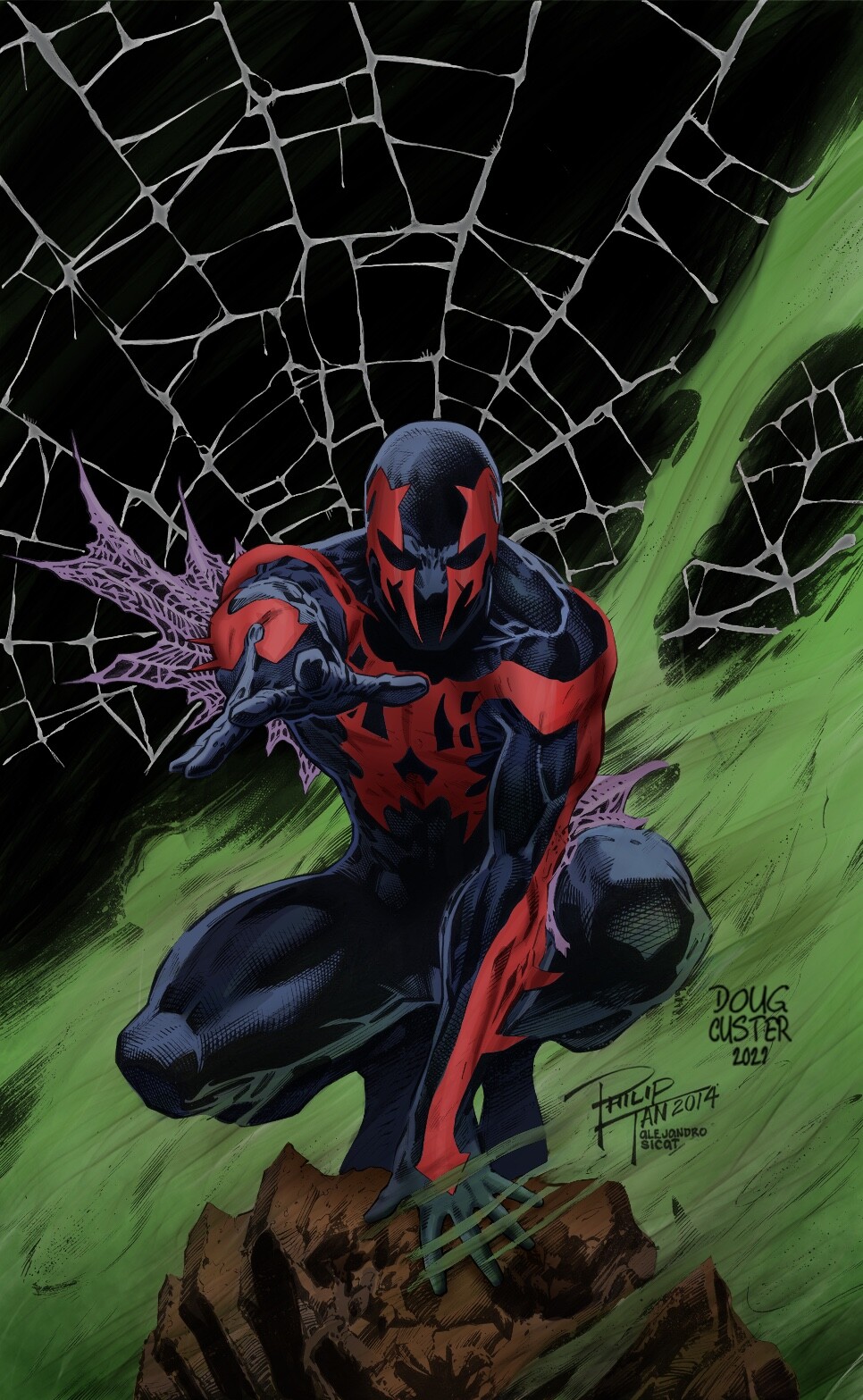 ArtStation - Spider-Man 2099