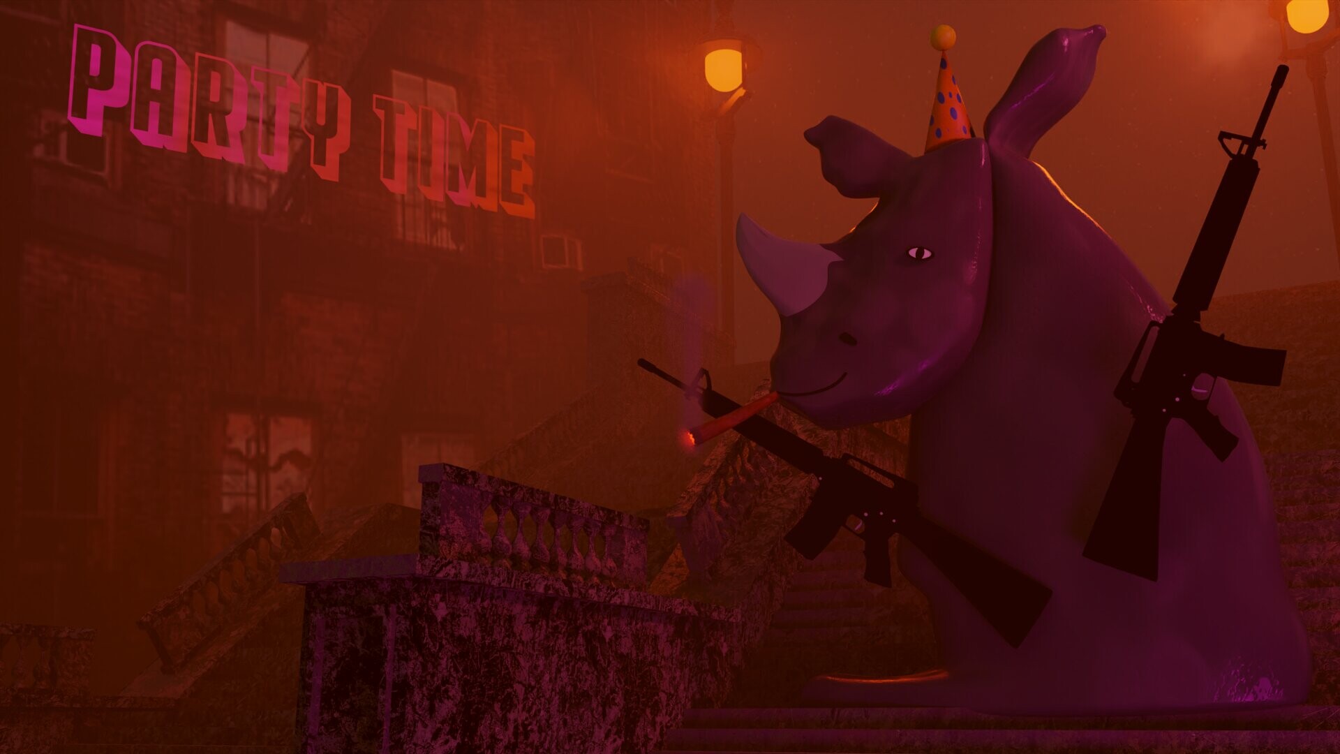 ArtStation - Rhino Party