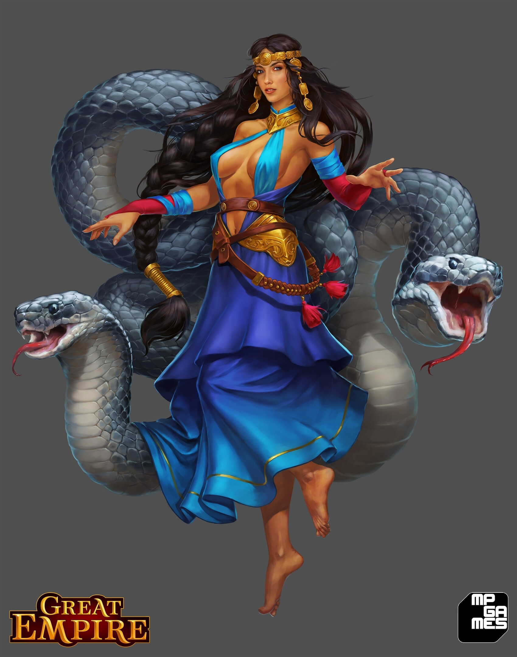 ArtStation - Api, the Scythian goddess