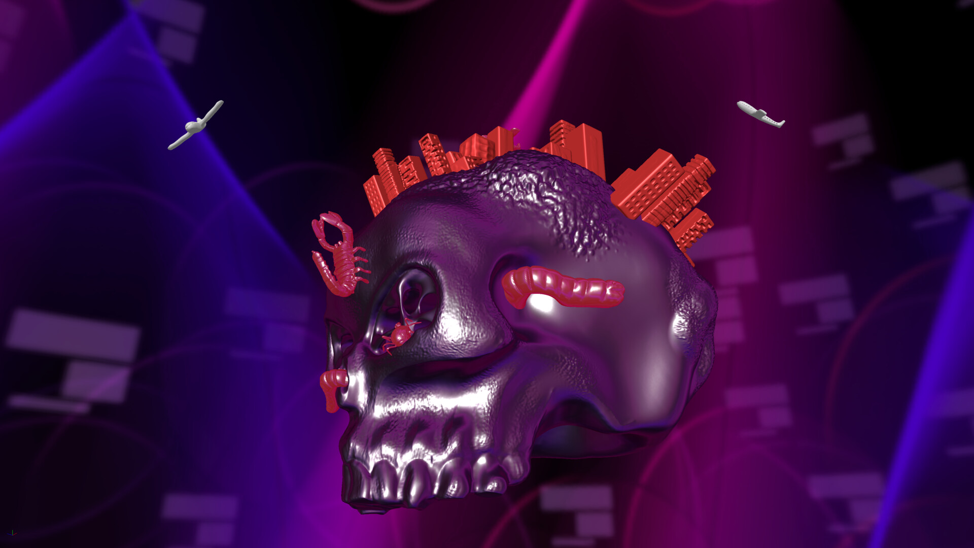 ArtStation - Skull world