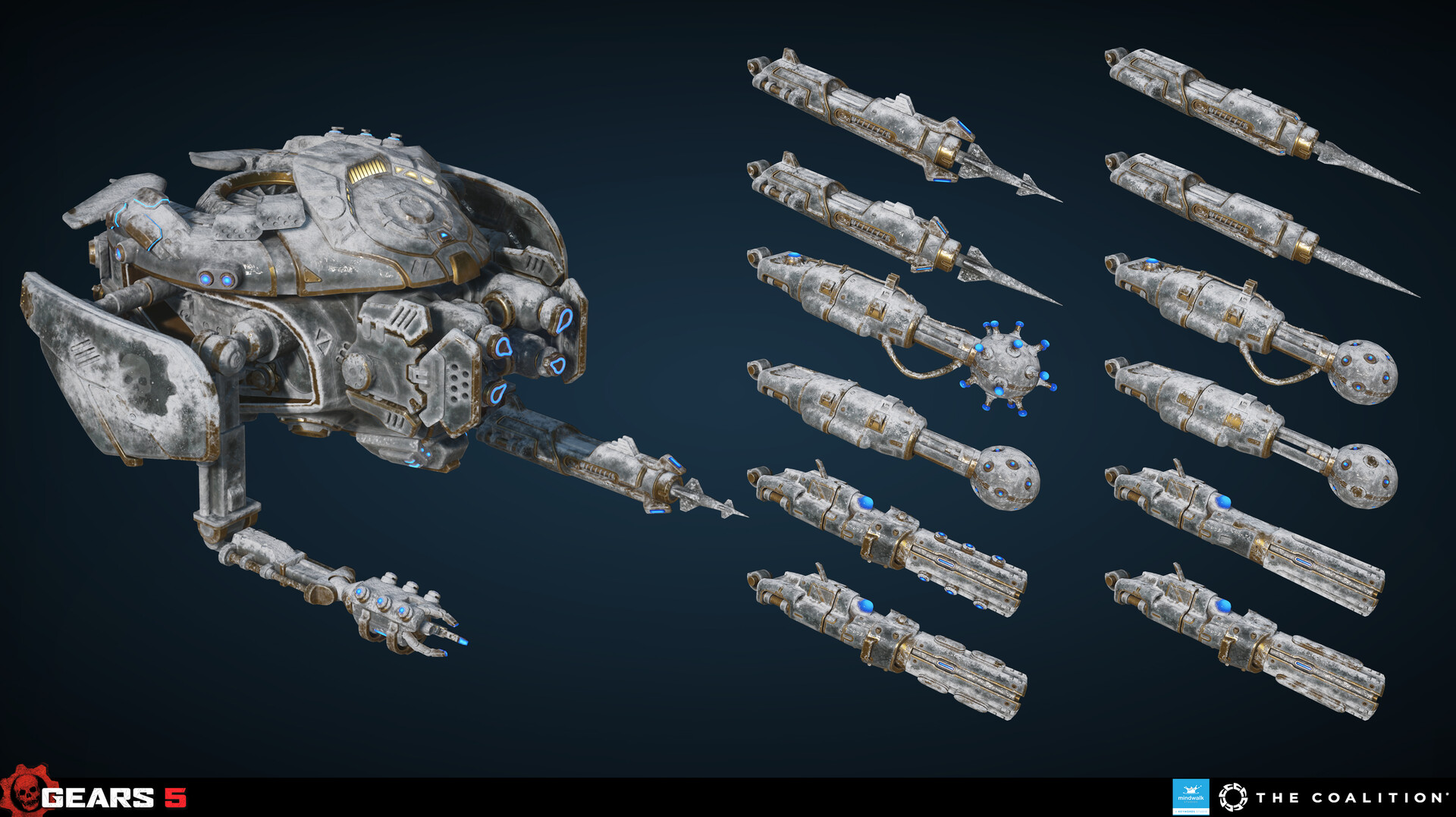 Mindwalk Studios, a Keywords Studio - Gears 5 - Weapons and Vehicles