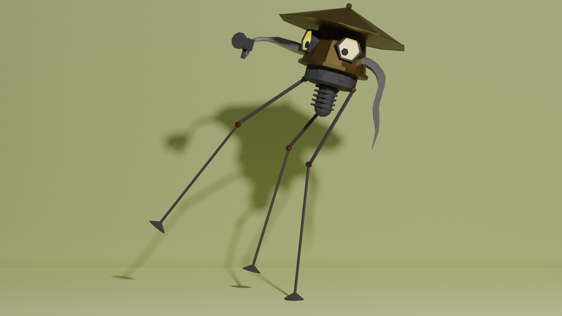 War Of The Worlds Tripod Paper Model