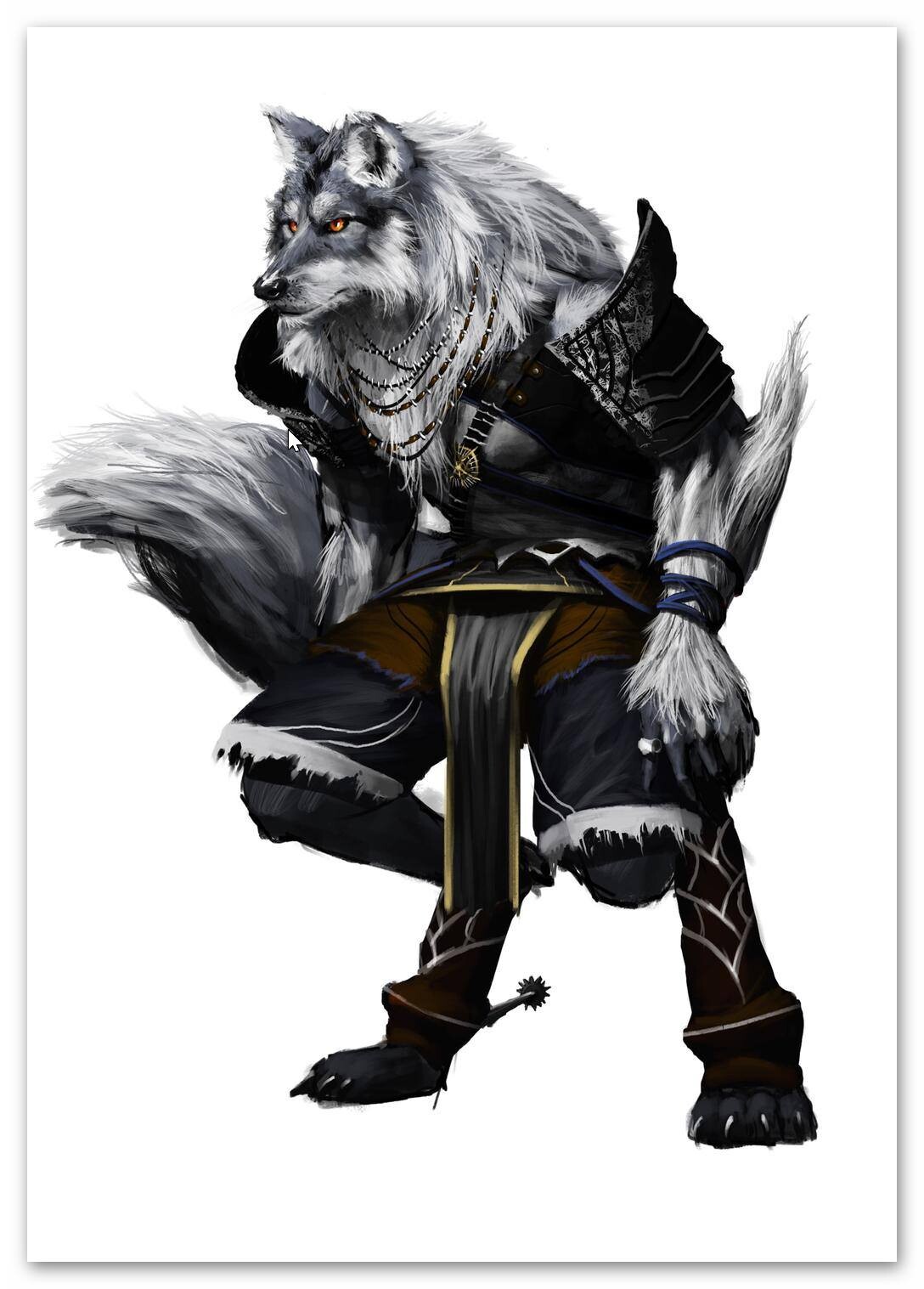 ArtStation - The werewolf super vip pro