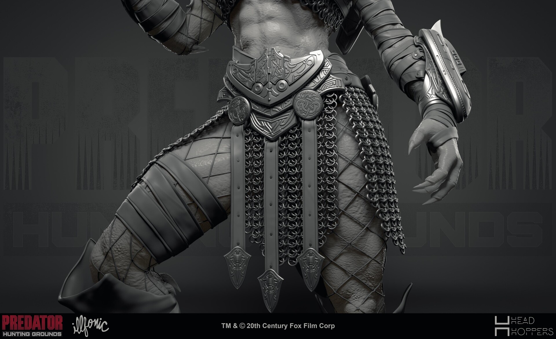 Head Hoppers Studios - Valkyrie Predator (Predator: Hunting Grounds)