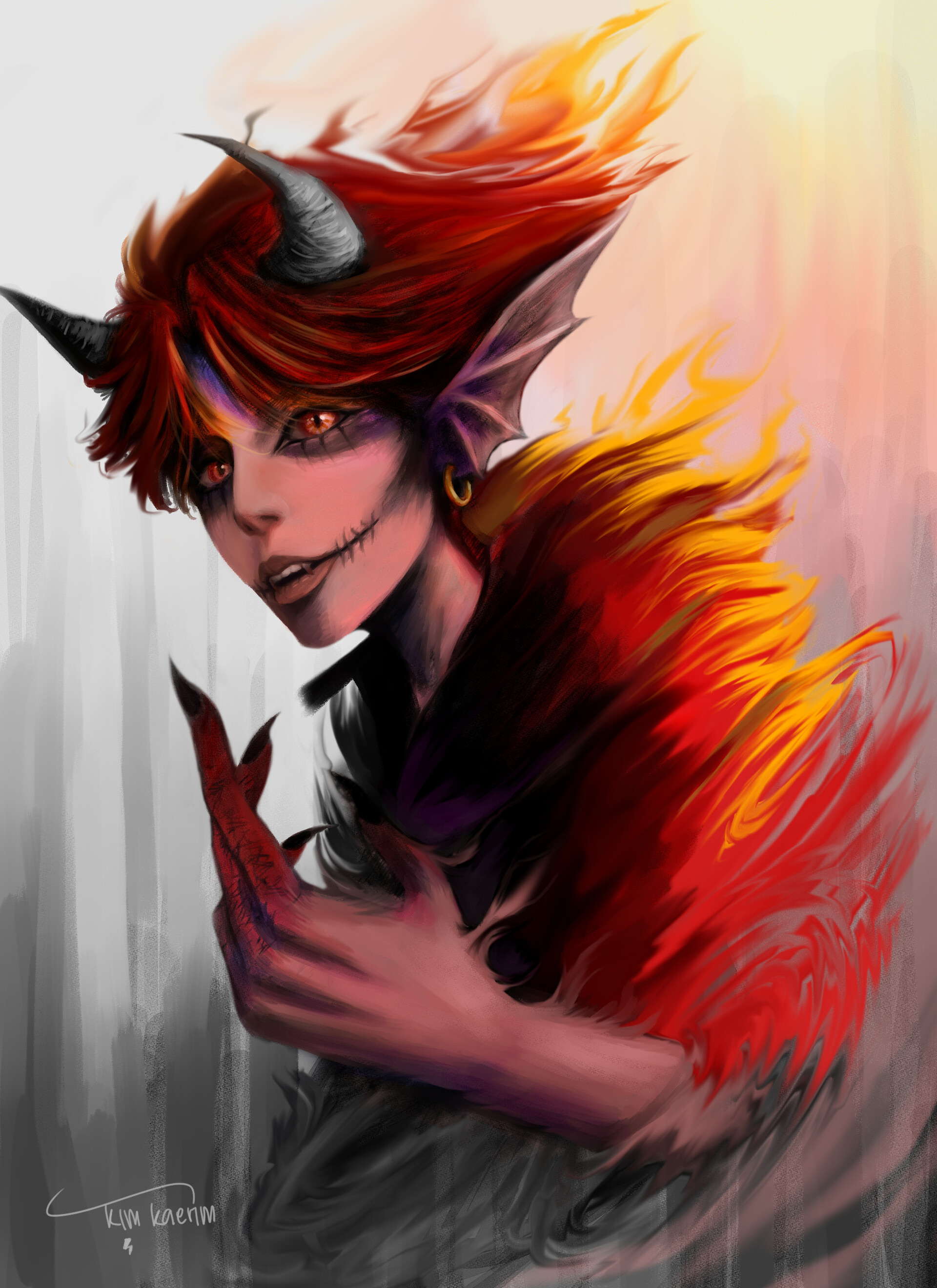 ArtStation - The Vamp and Mermaid?