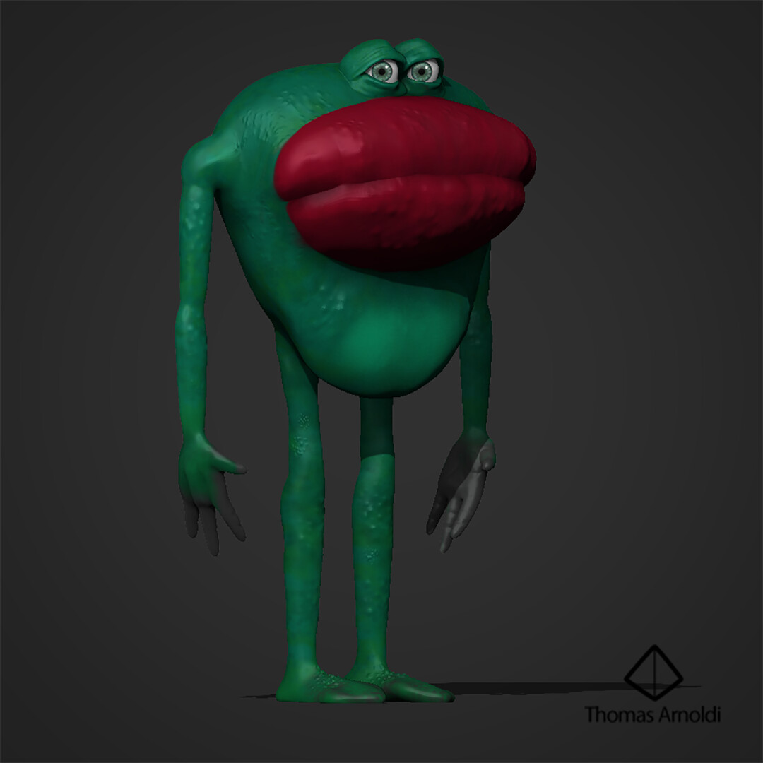 ArtStation - The lip monster