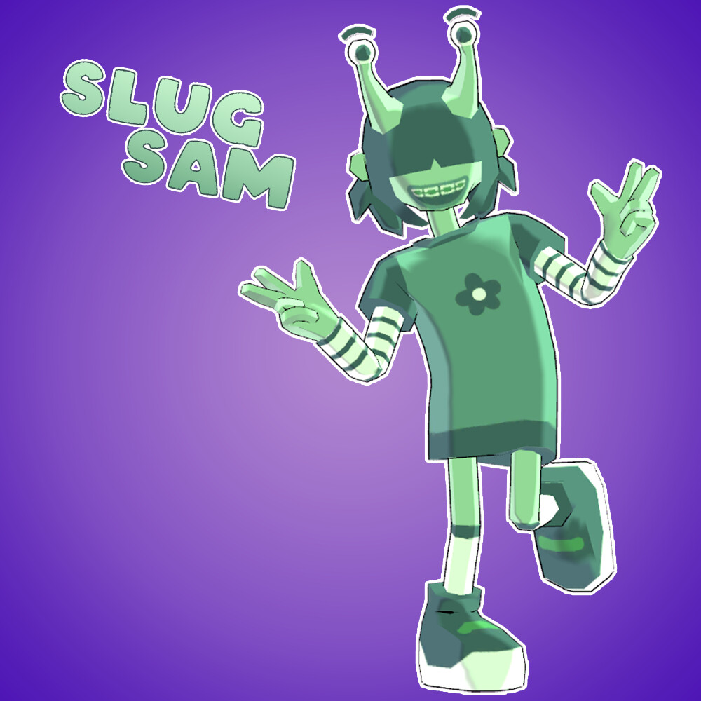 ArtStation - Slug Sam VRC Avatar
