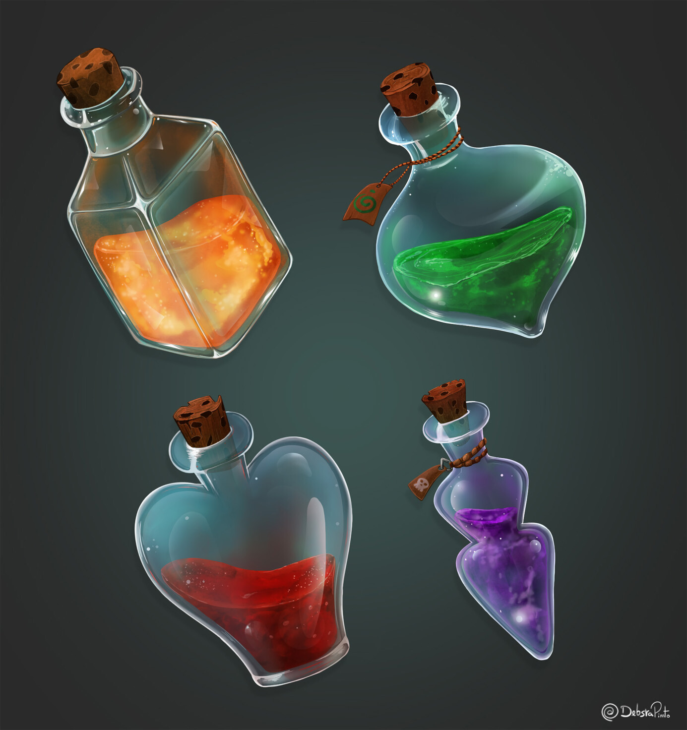 ArtStation - Potions