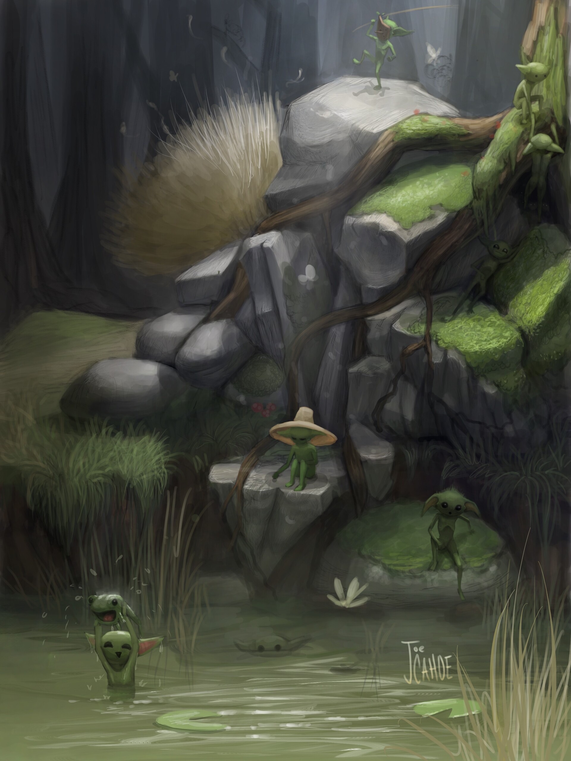 ArtStation - Forest Dwellers