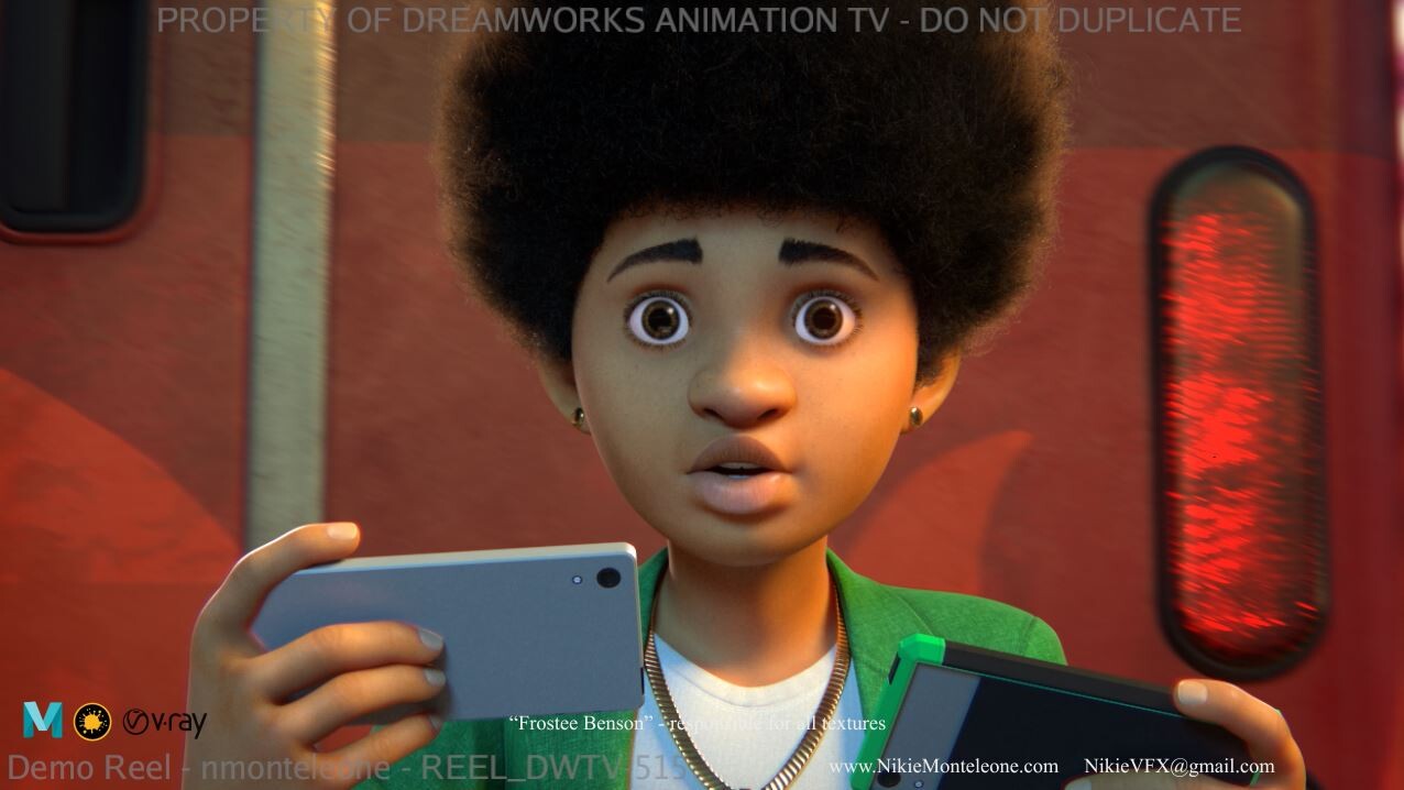 Nikie Monteleone - Fast & Furious: Spy Racers "Frostee Benson"