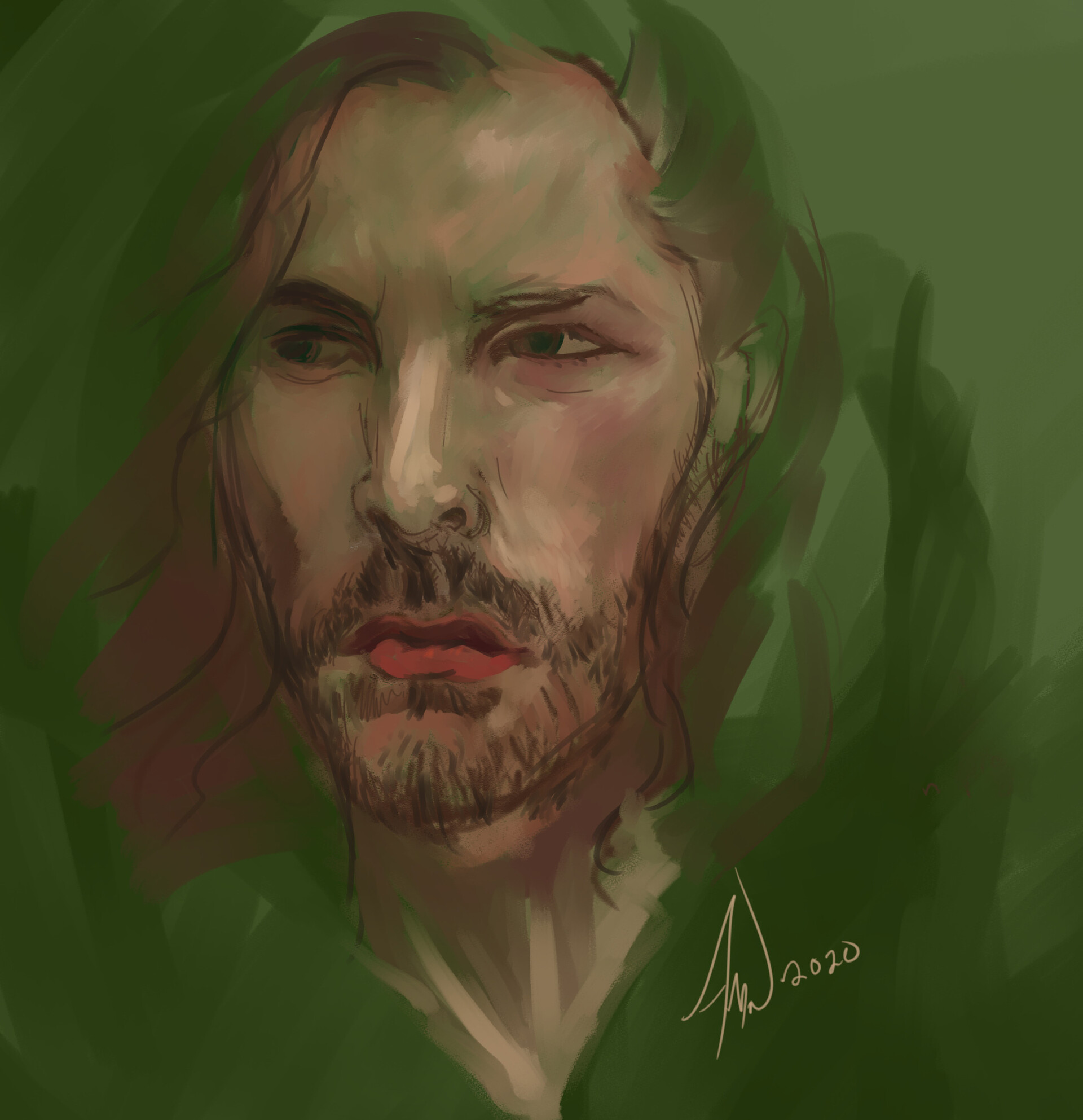 ArtStation - Hozier. 2020