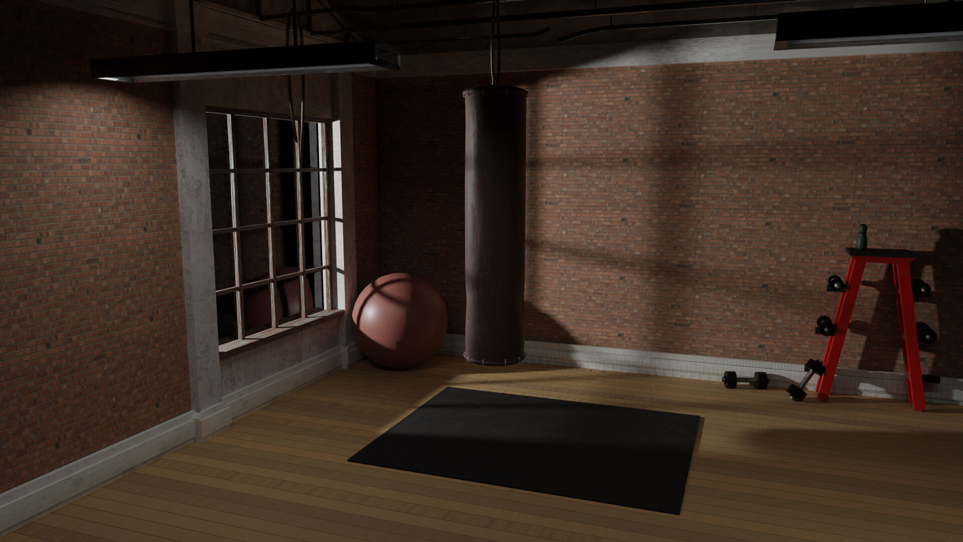 ArtStation - Boxing Warehouse environment (Work in progress)