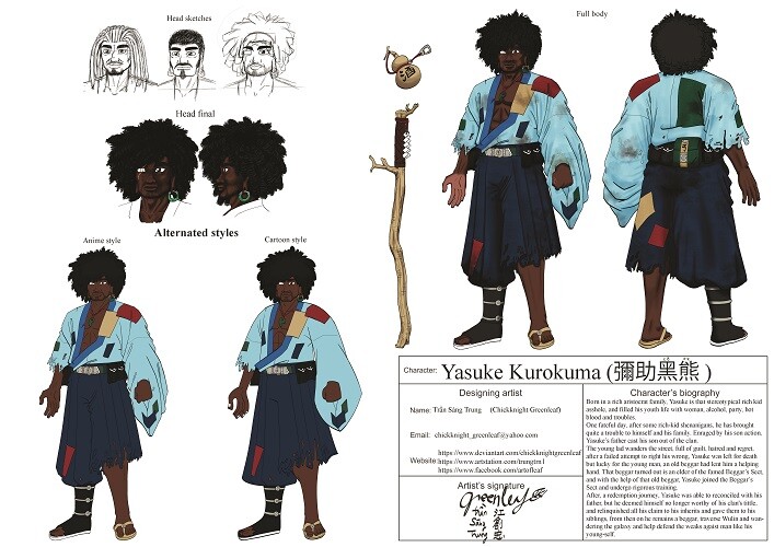 ArtStation - Yasuke Kurokuma