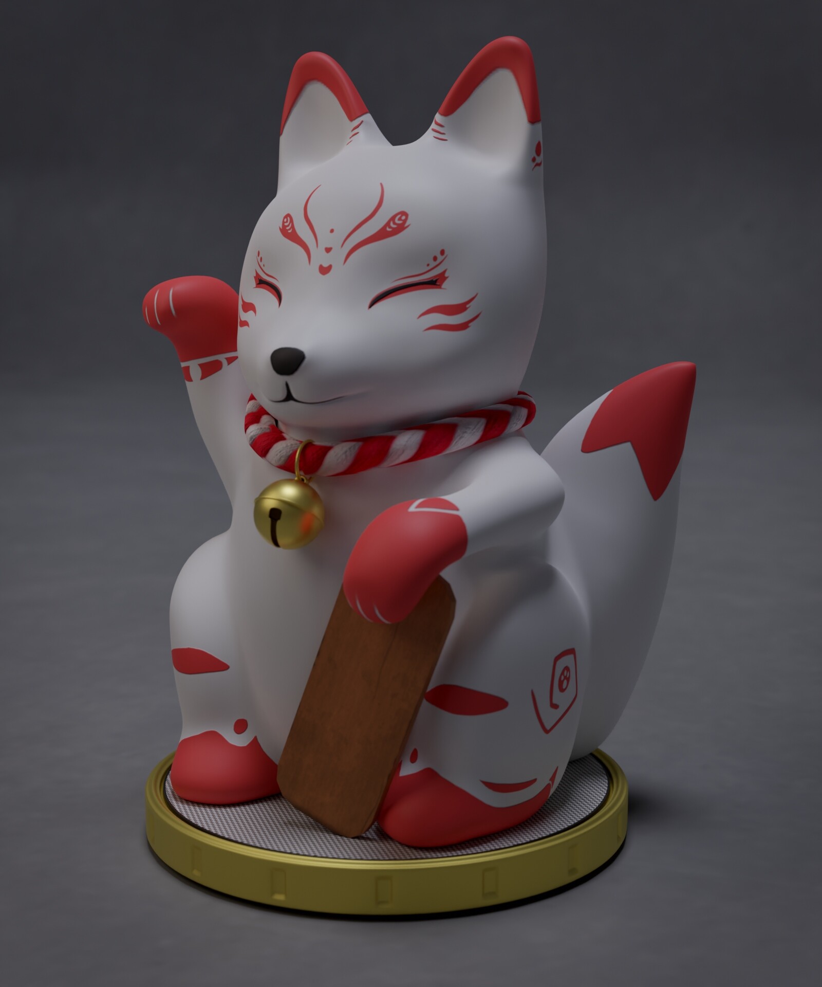 ArtStation - Fox Statue