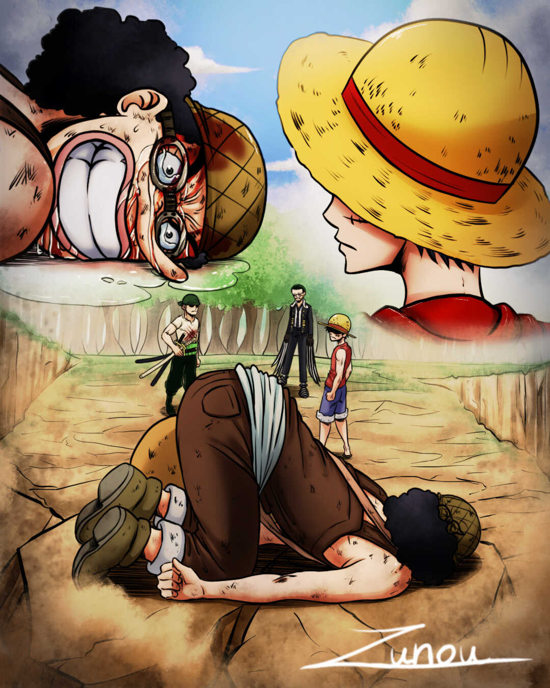 ArtStation - Usopp's determination