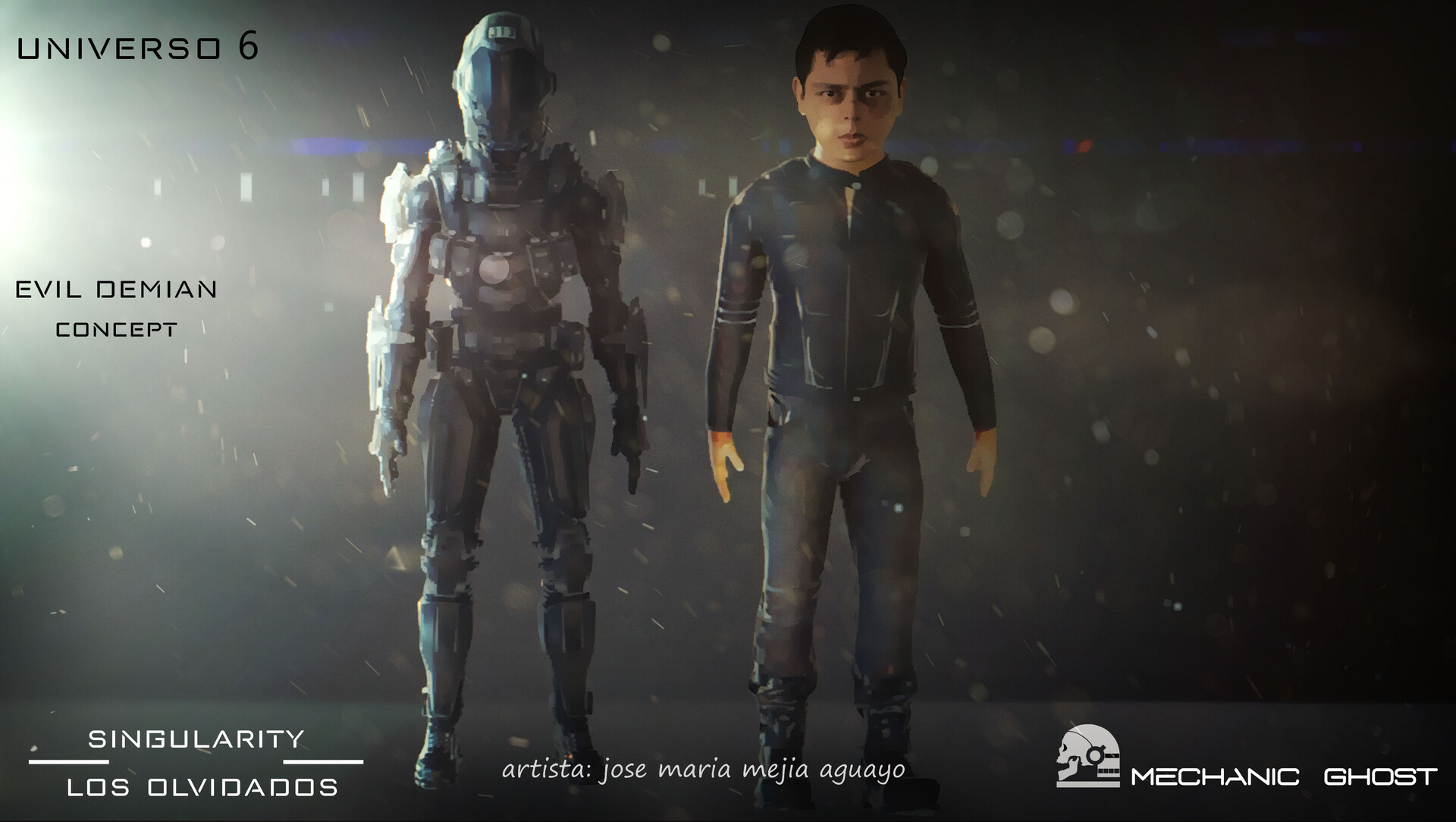 ArtStation - SINGULARITY LOS OLVIDADOS, DEMIAN BLAKE CONCEPT ART