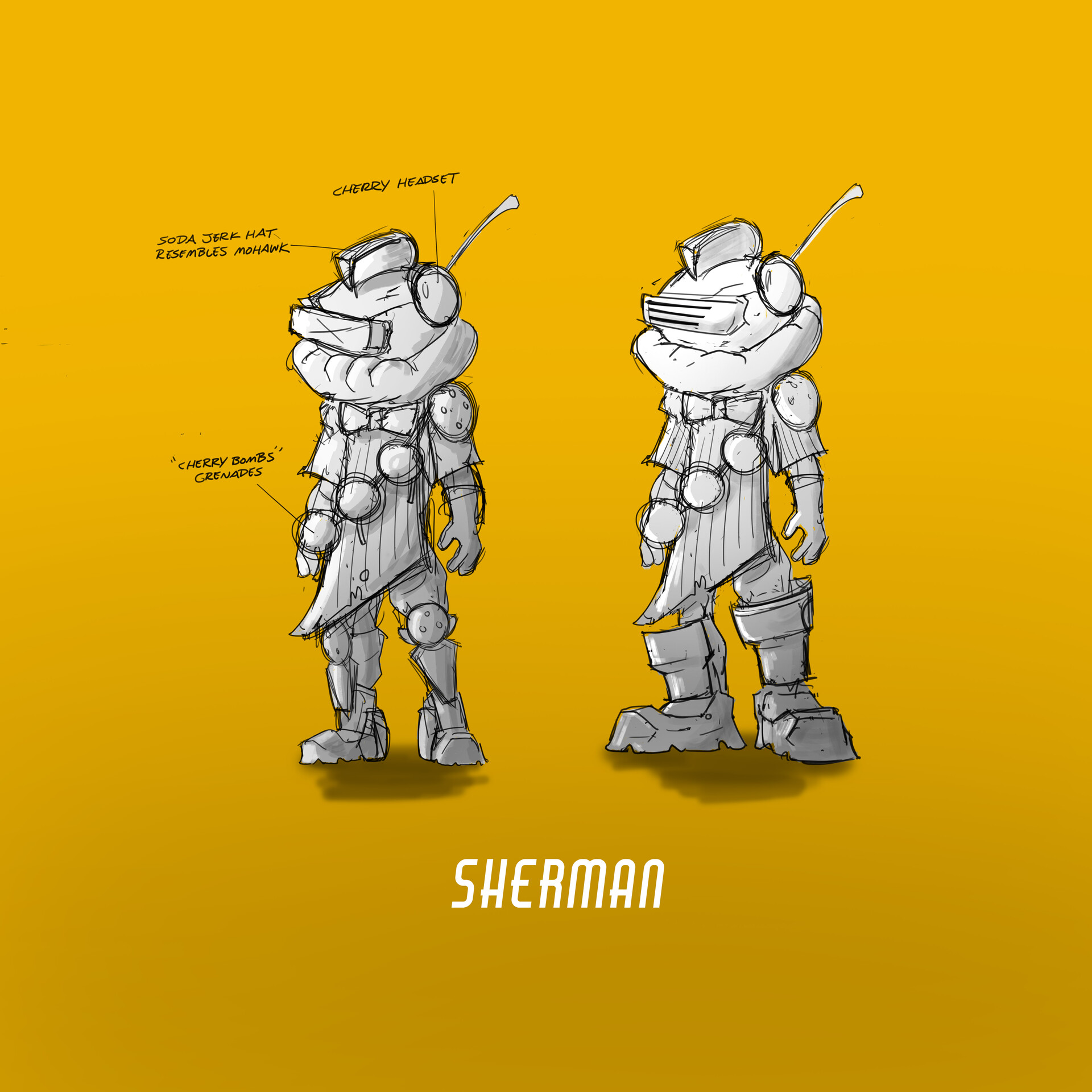 ArtStation - Sherman Sherbert