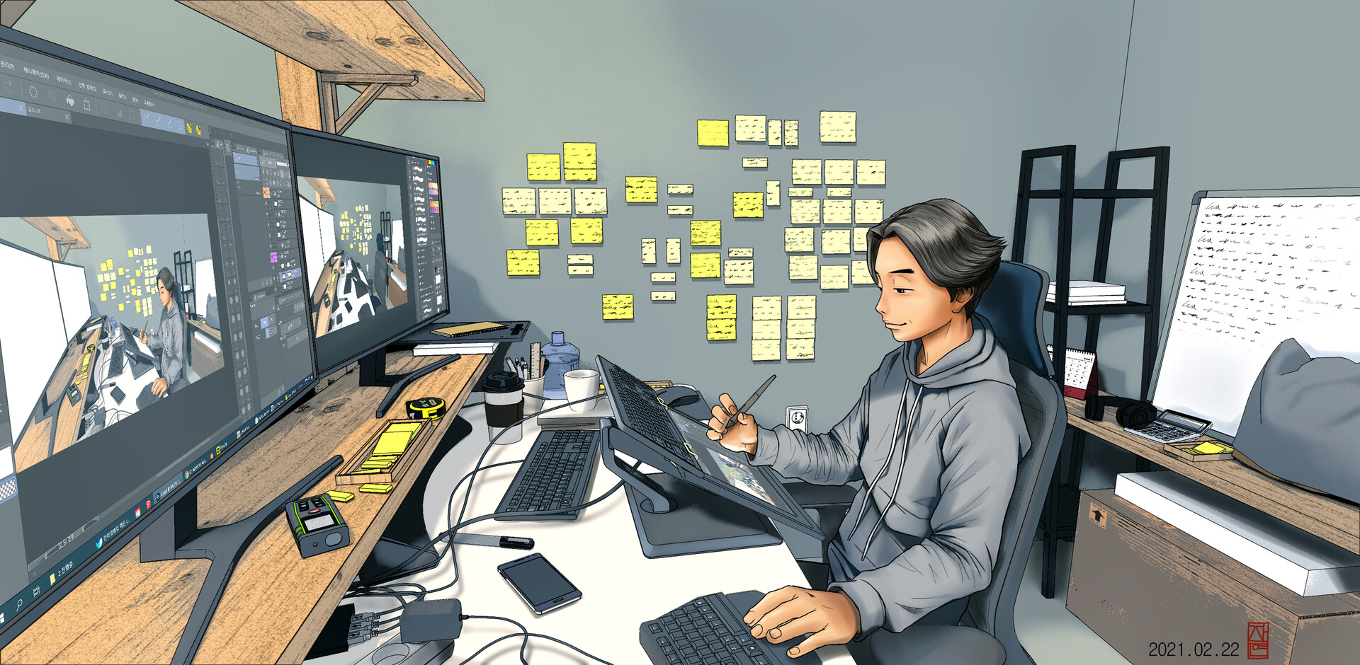 ArtStation - workplace