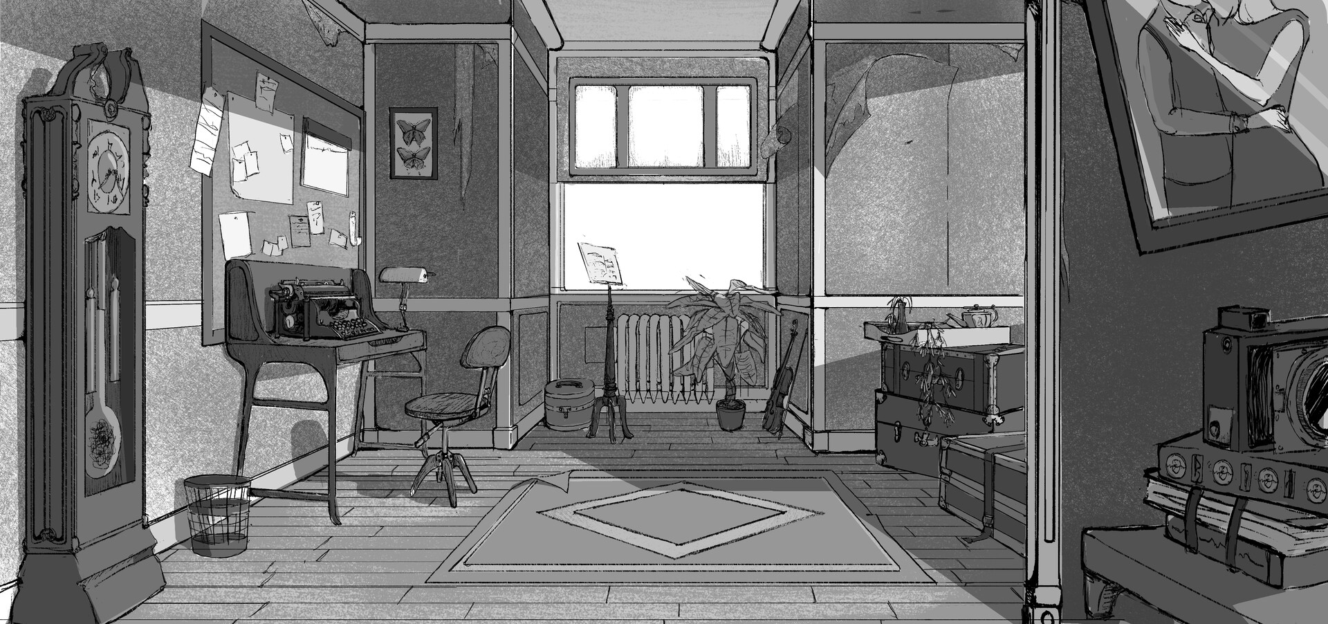 ArtStation - Writers room