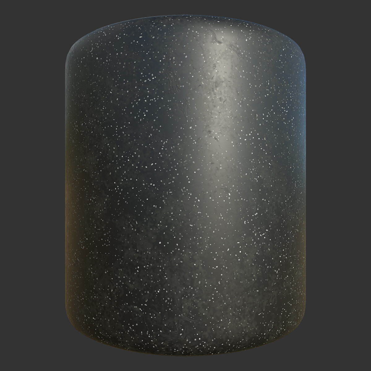TextureCan - Black Floor with White Dots and Dirt