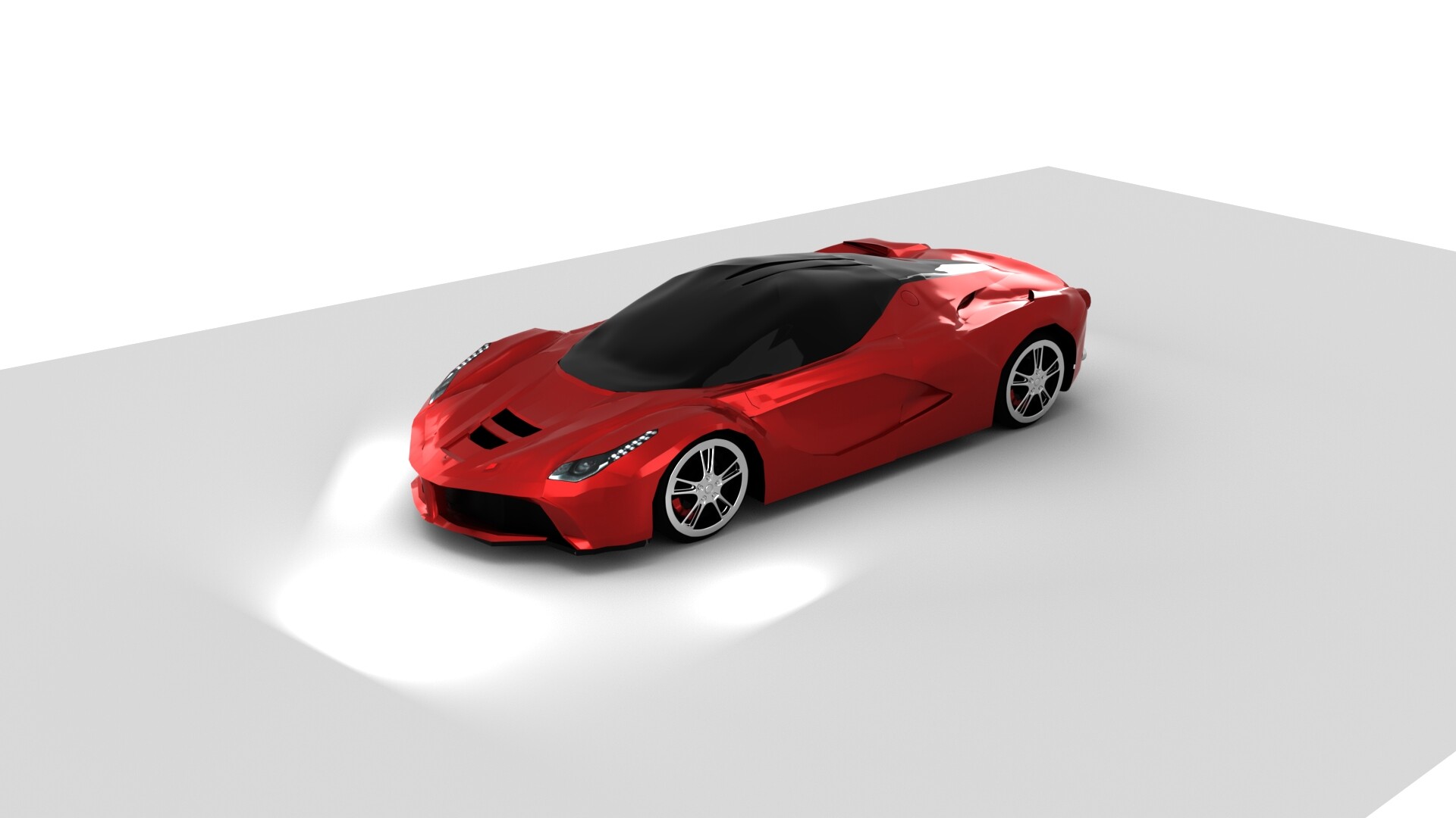 ArtStation - Ferrari Car Model