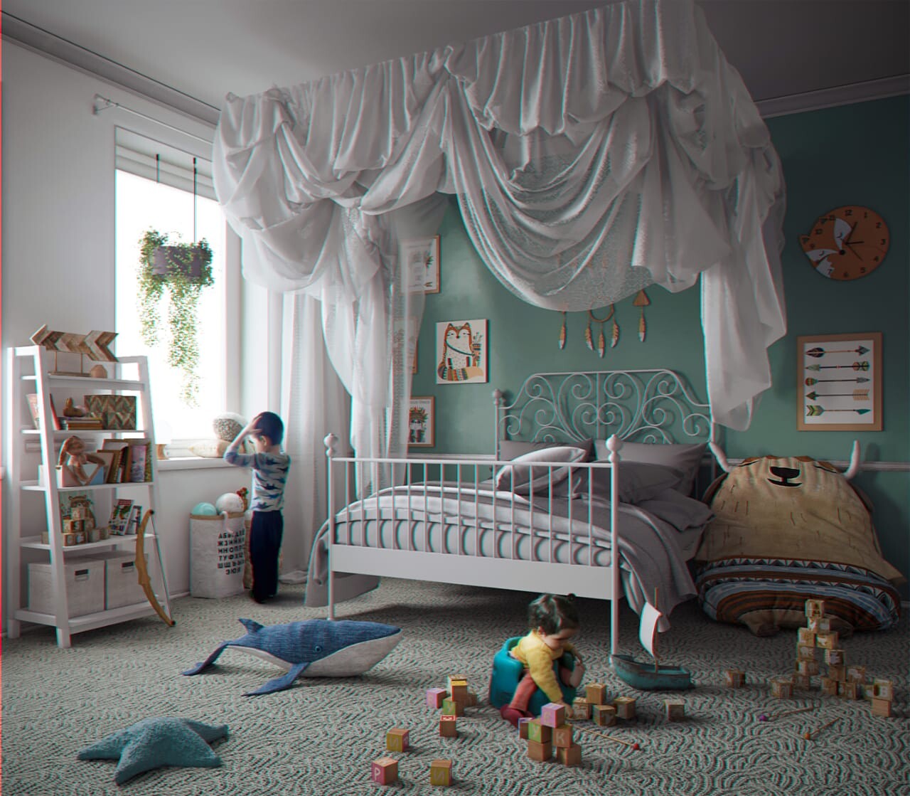 ArtStation - Kids room