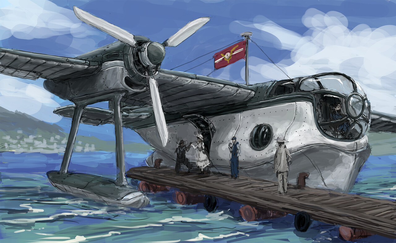ArtStation - Seaplane