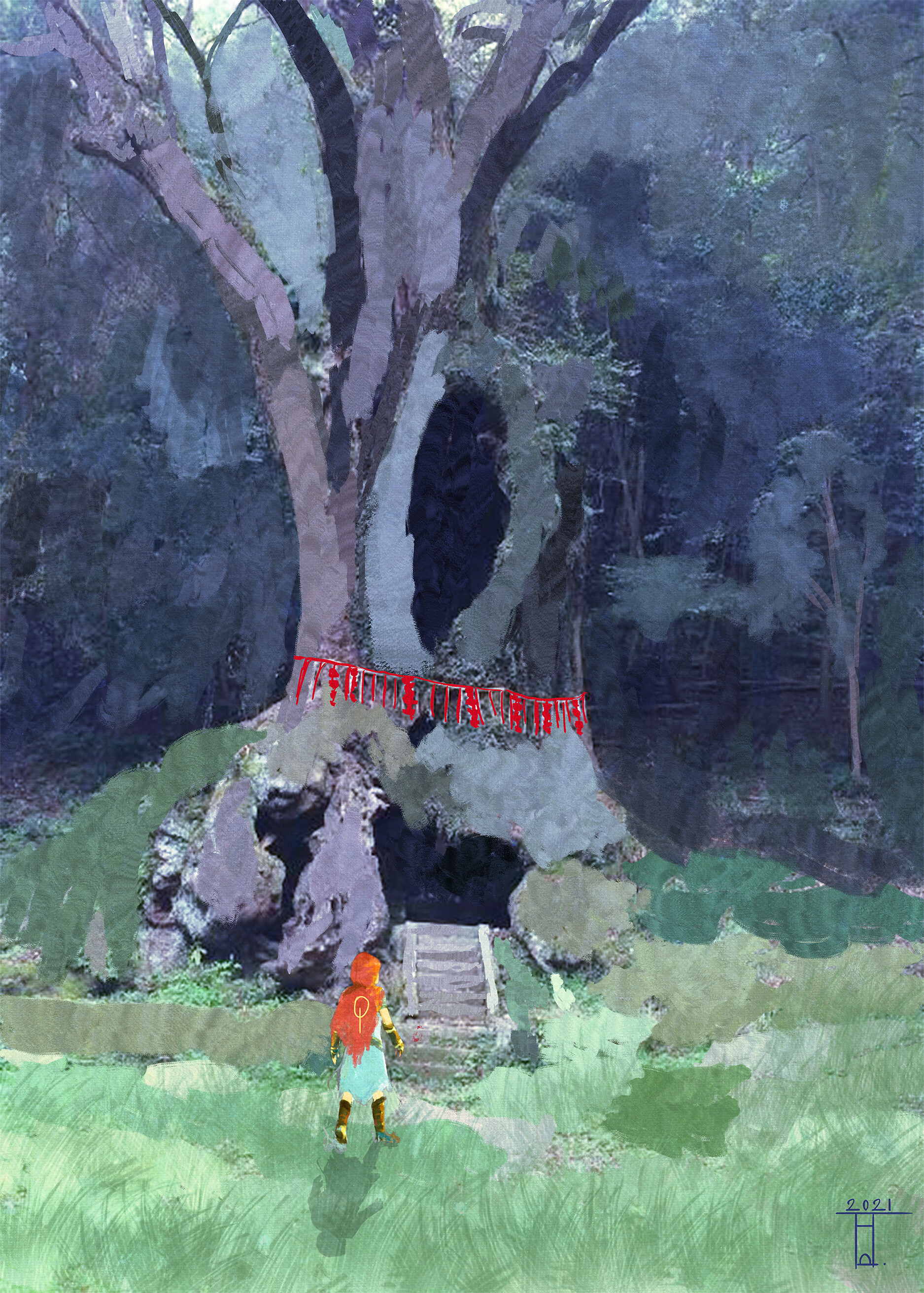 ArtStation - Tree gate