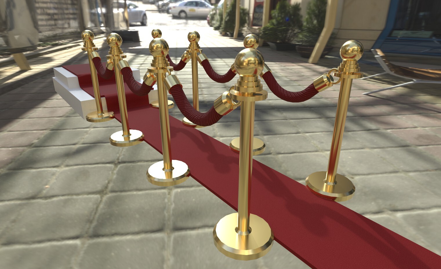ArtStation - Red Carpet Render