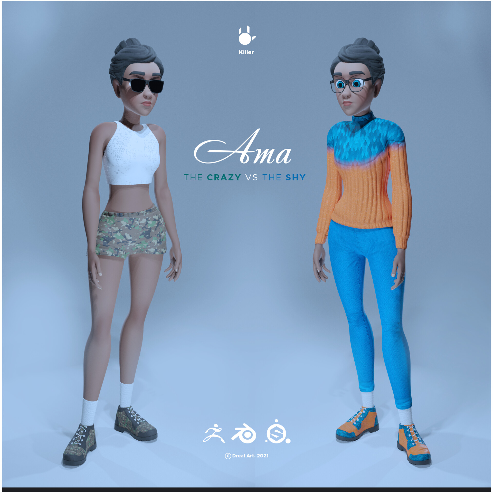 ArtStation - Stylized Female Character