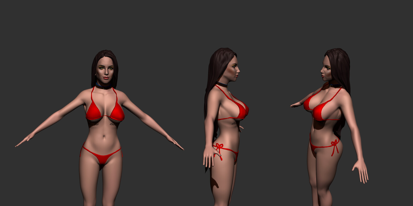 ArtStation - 3d girl