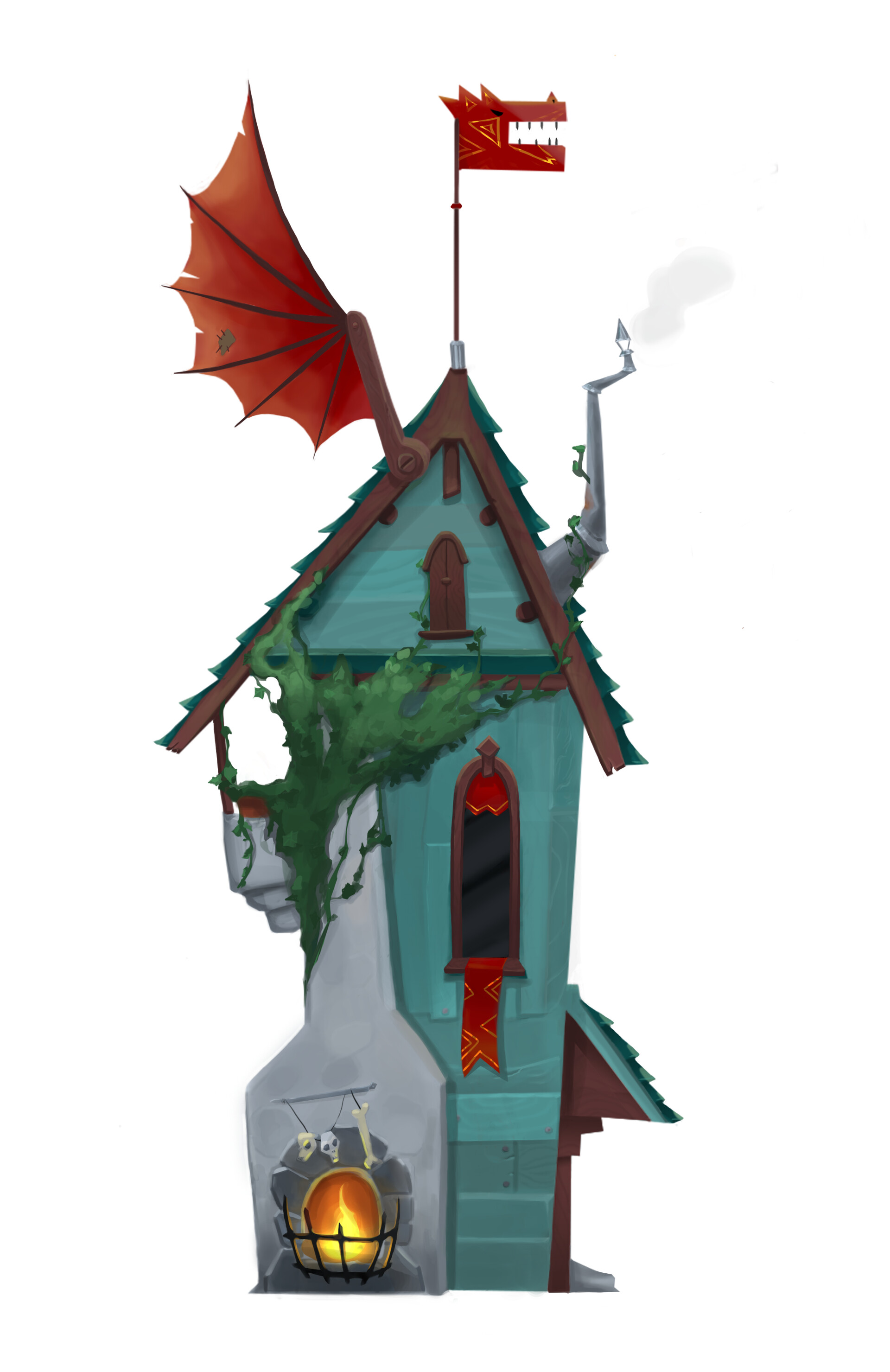 ArtStation - Dragon House