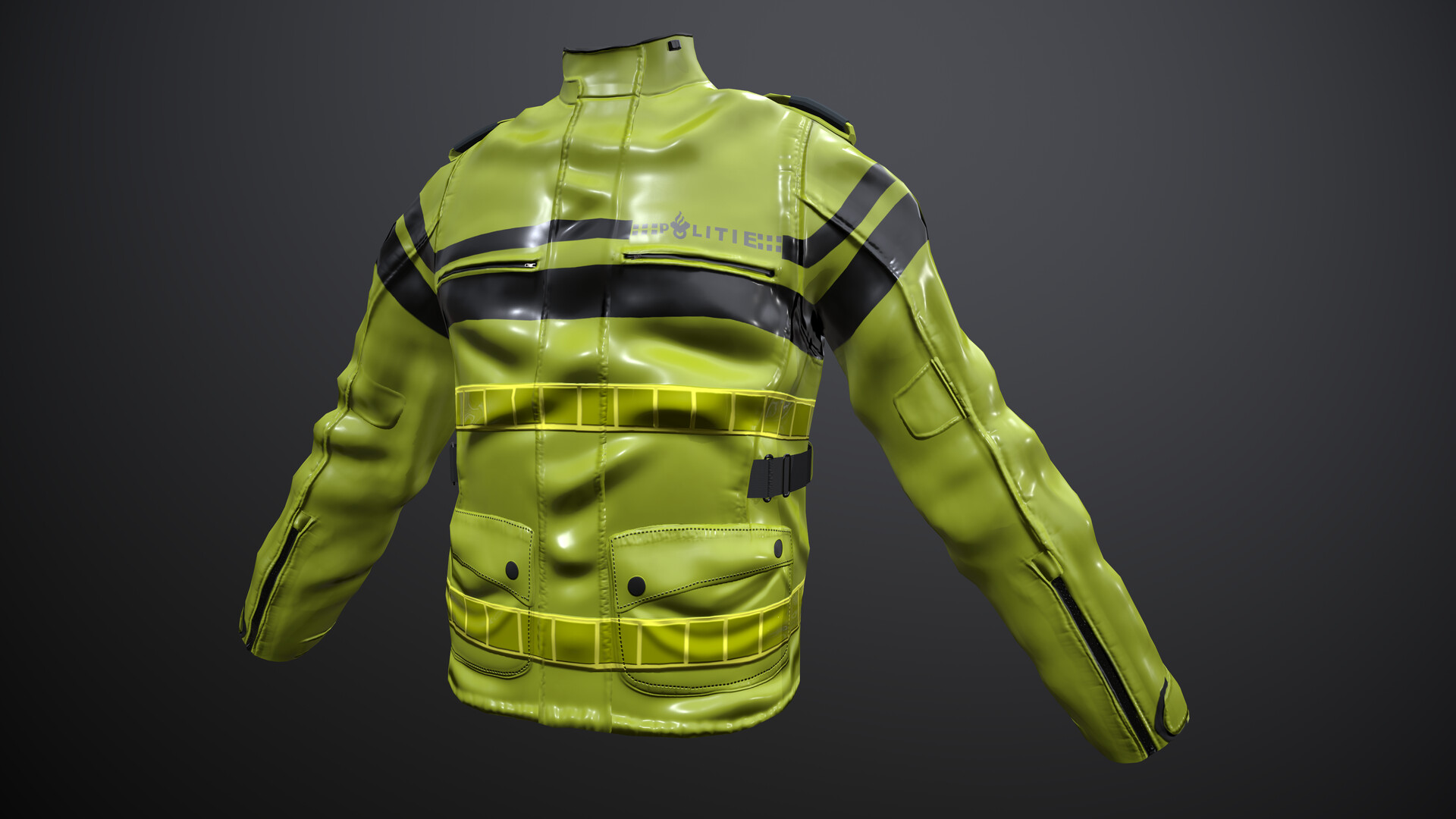 ArtStation - Dutch Police bike jacket