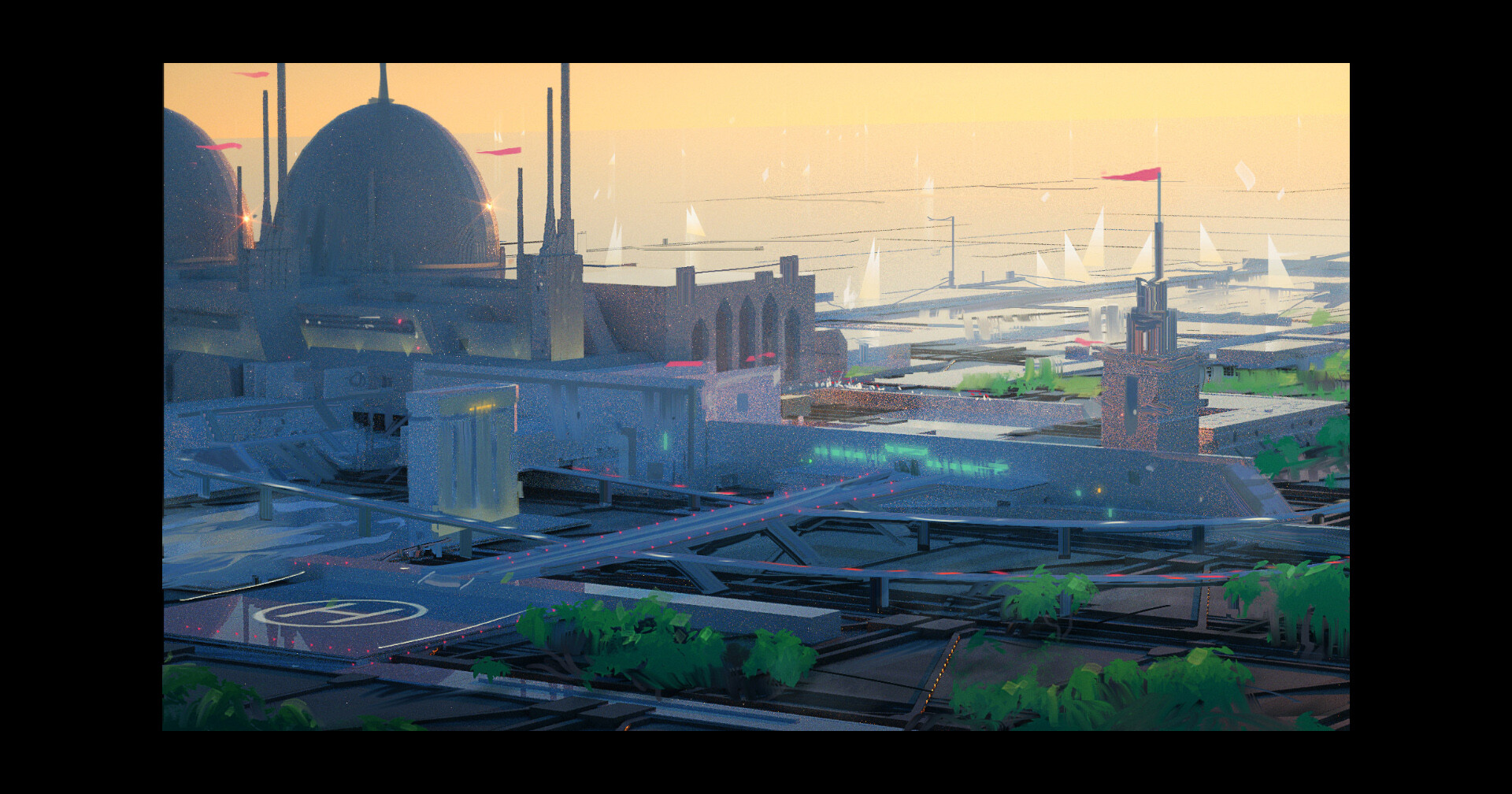 ArtStation - Cityscapes (draft ideas)