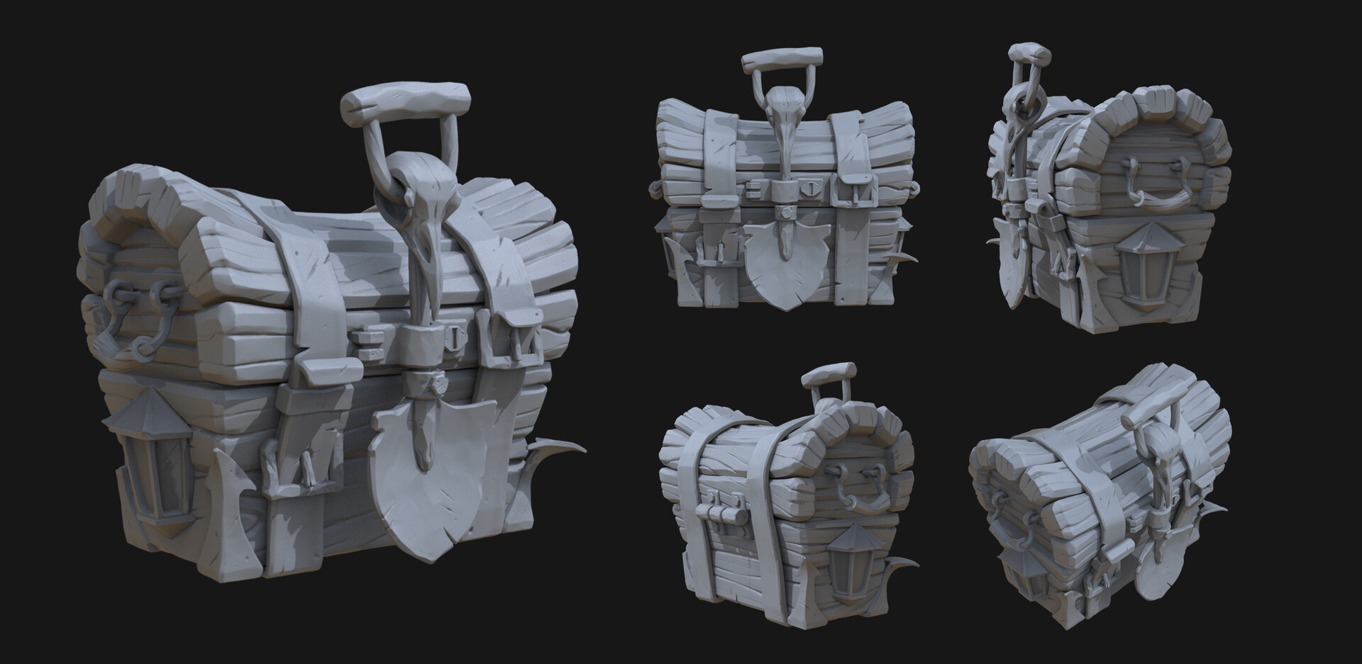 ArtStation - Chest Sculpt