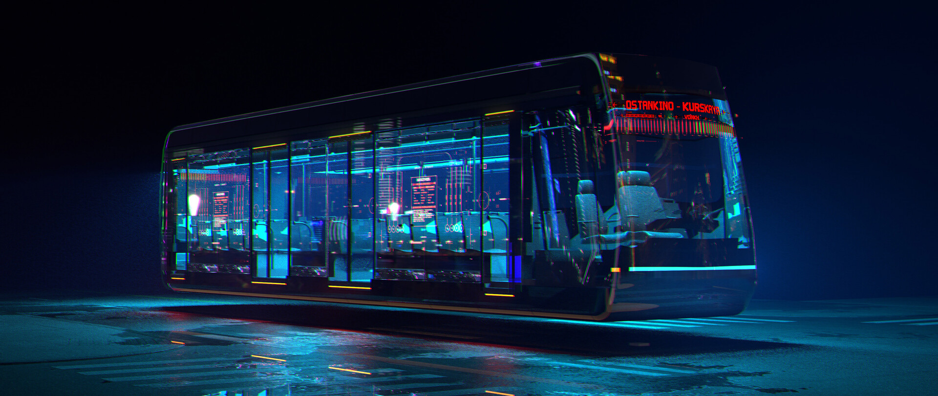 ArtStation - Bus concept