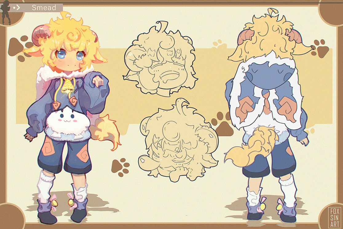 ArtStation - sheep Character design