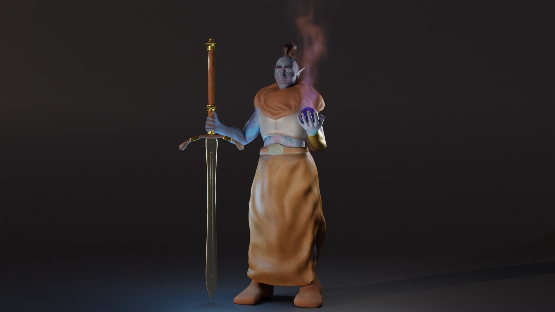 ArtStation - Dark Elf Hexblade