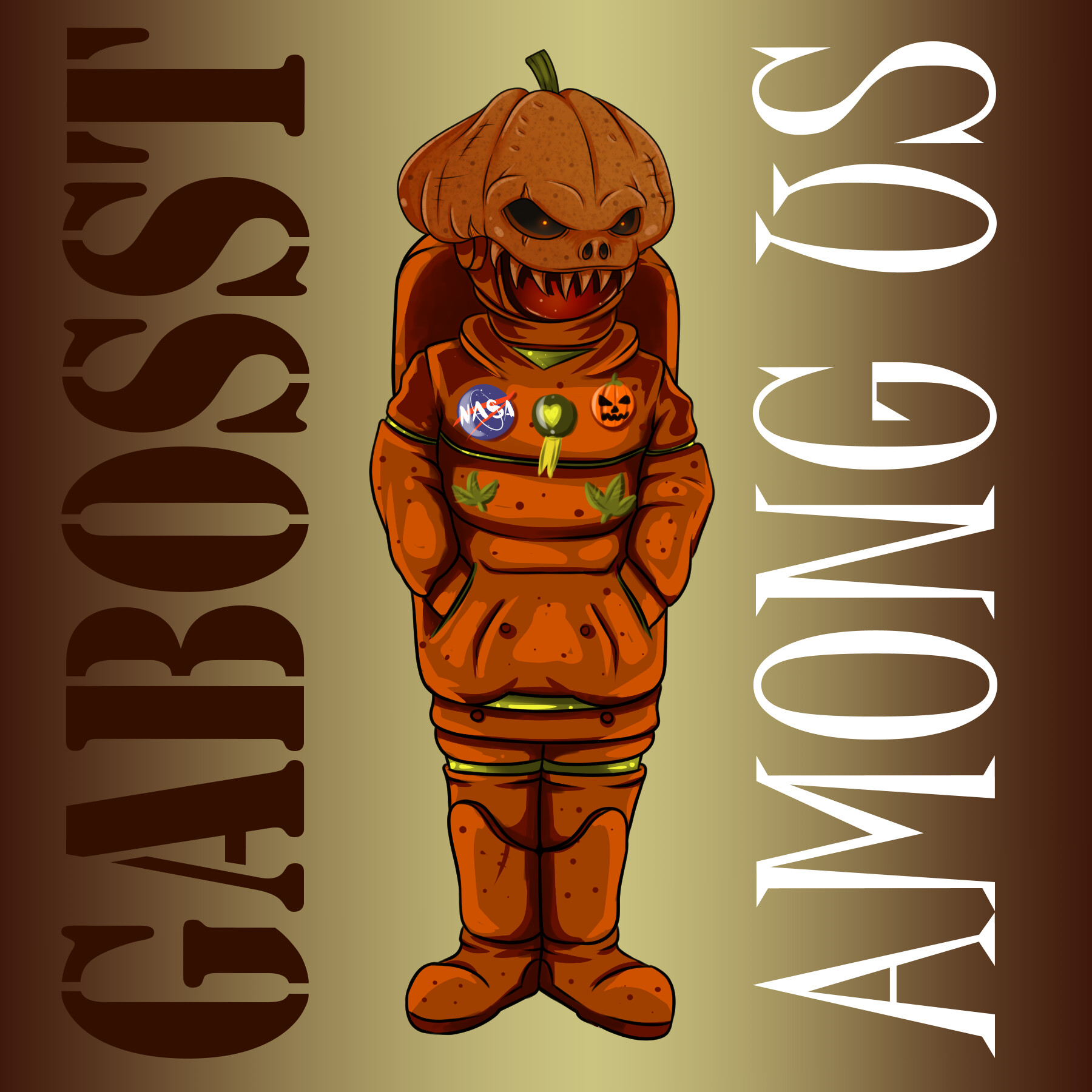 ArtStation - Among Us "Halloween"