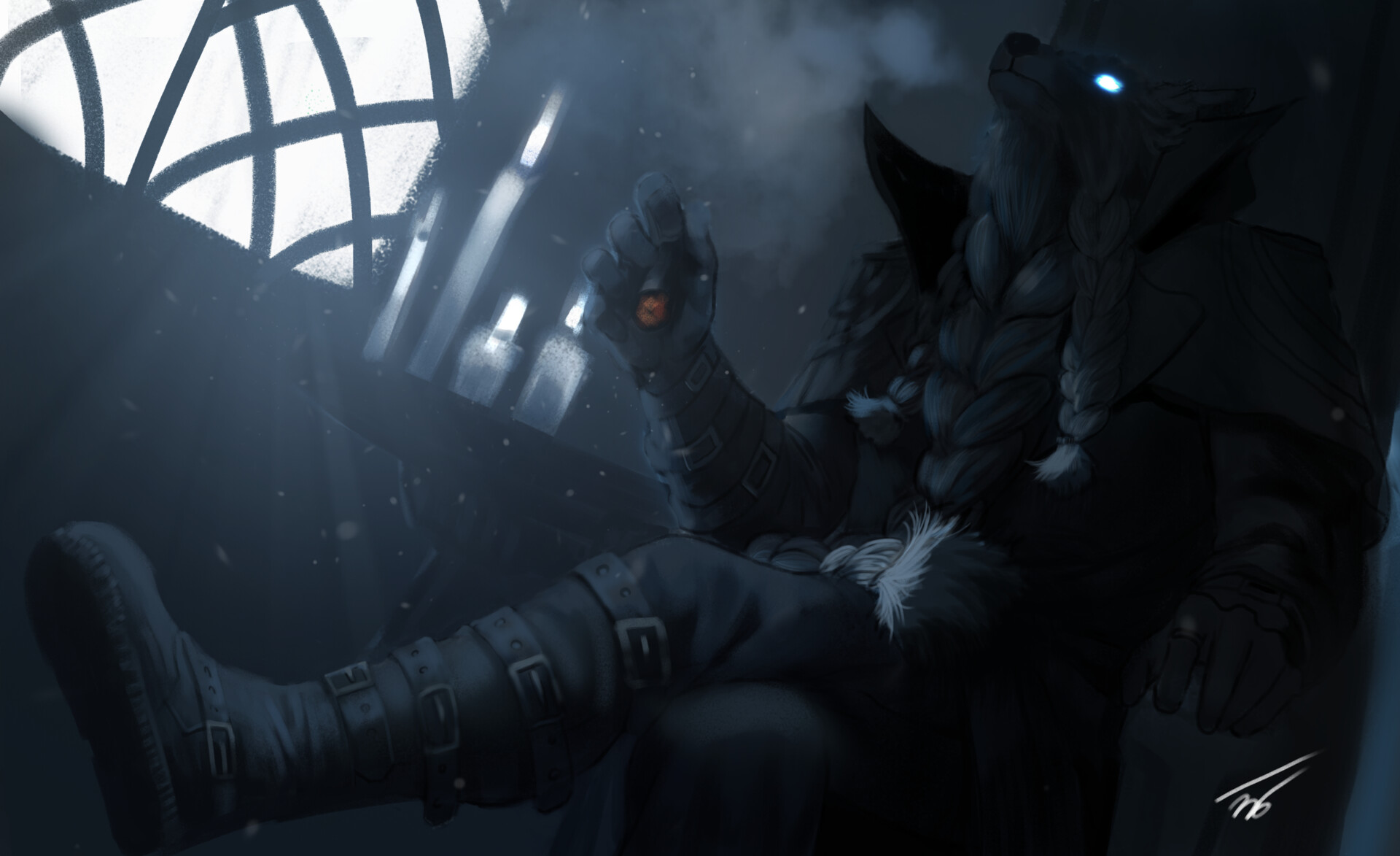 ArtStation - wolf man