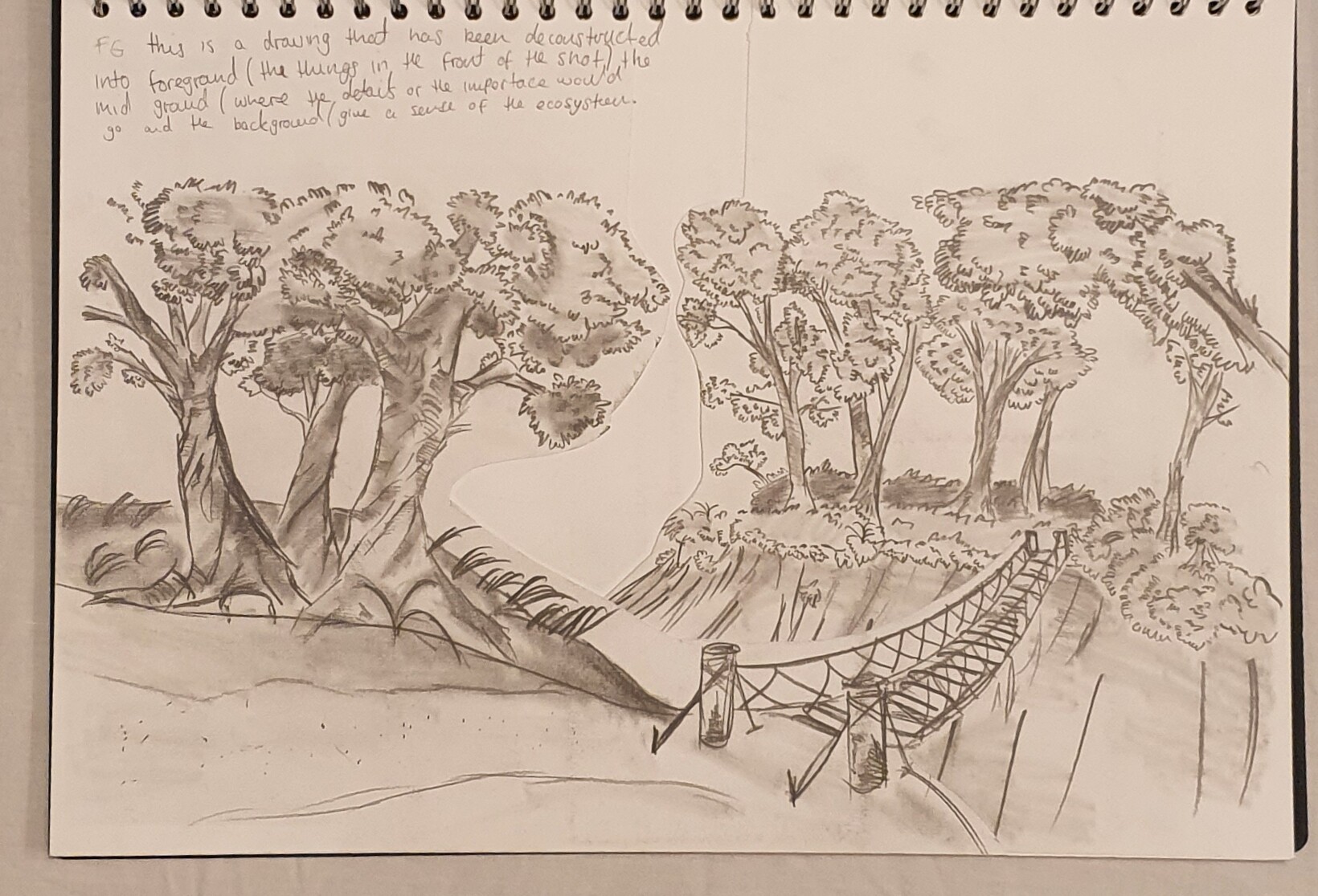 ArtStation - Depth Preception Sketch