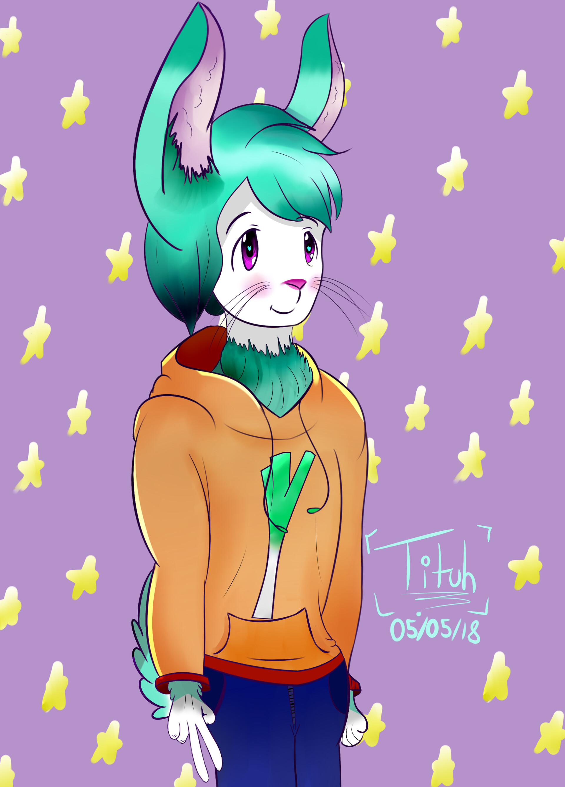 ArtStation - Fursona Comission