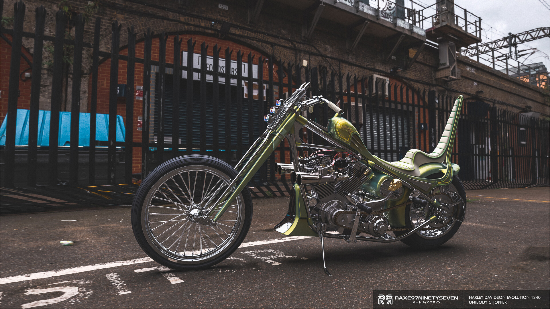 Harley Davidson Chopper Wallpaper