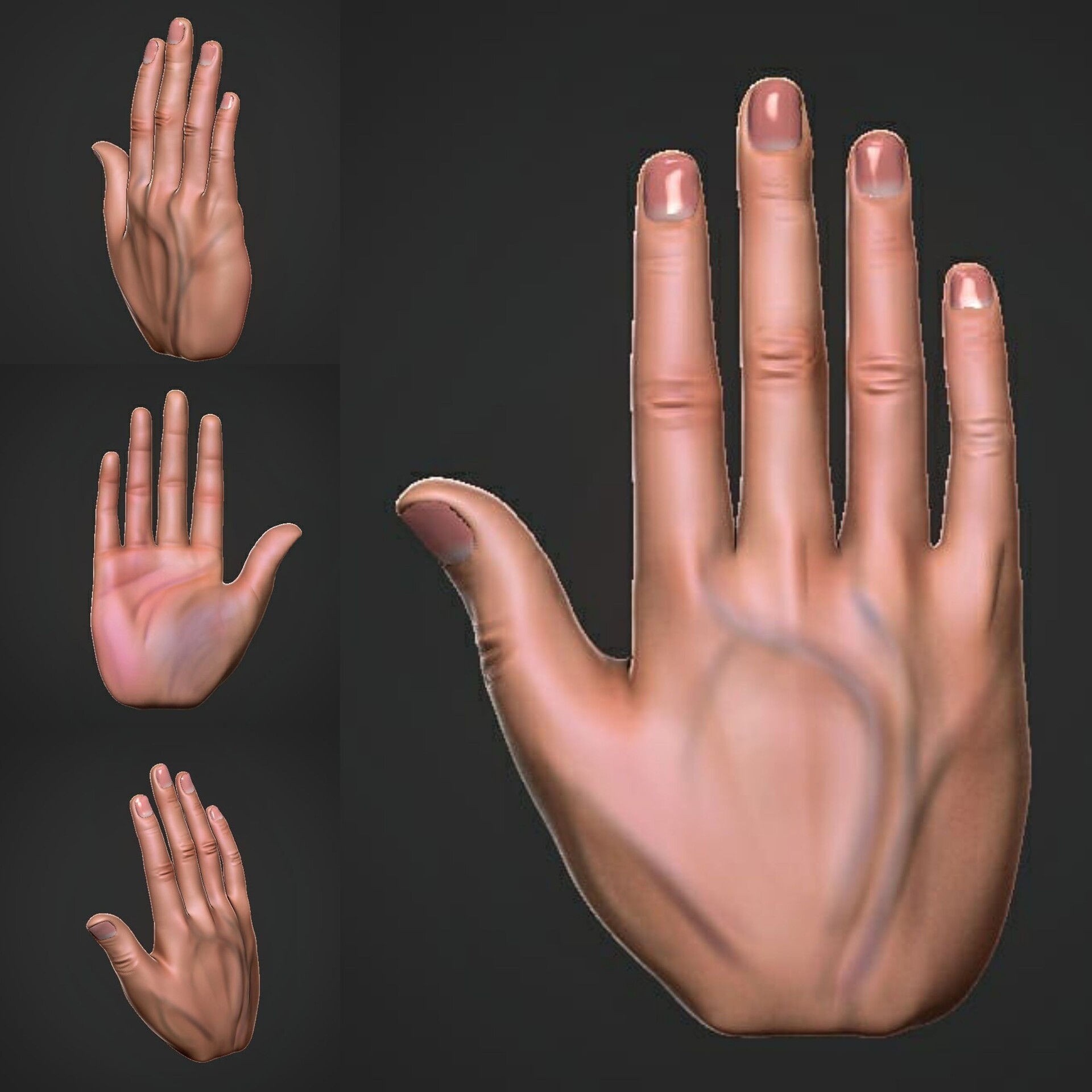 ArtStation - Hand Study